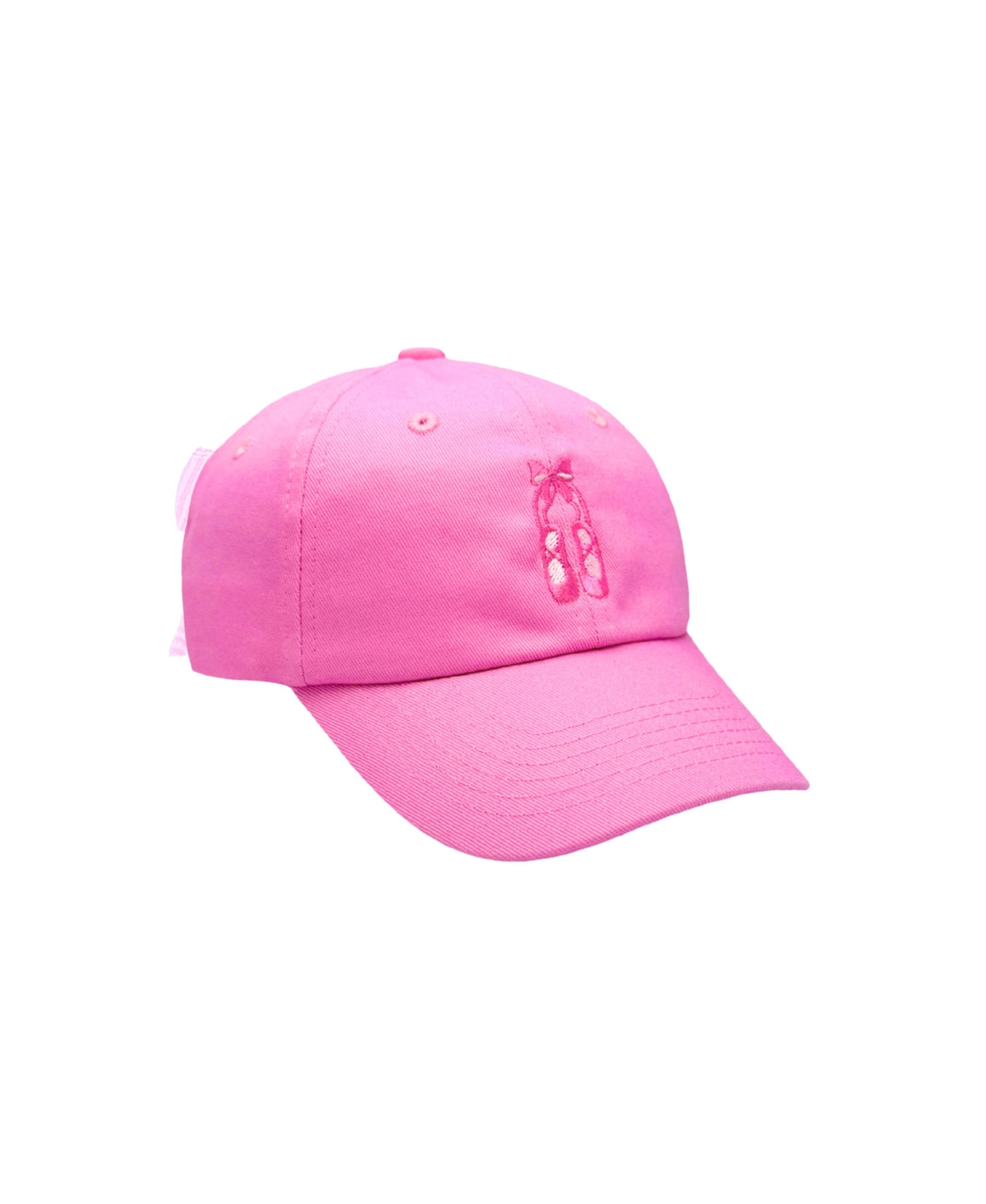 Click here for Bits & Bows Girls Ballet Bow Baseball Hat in Magen... prices