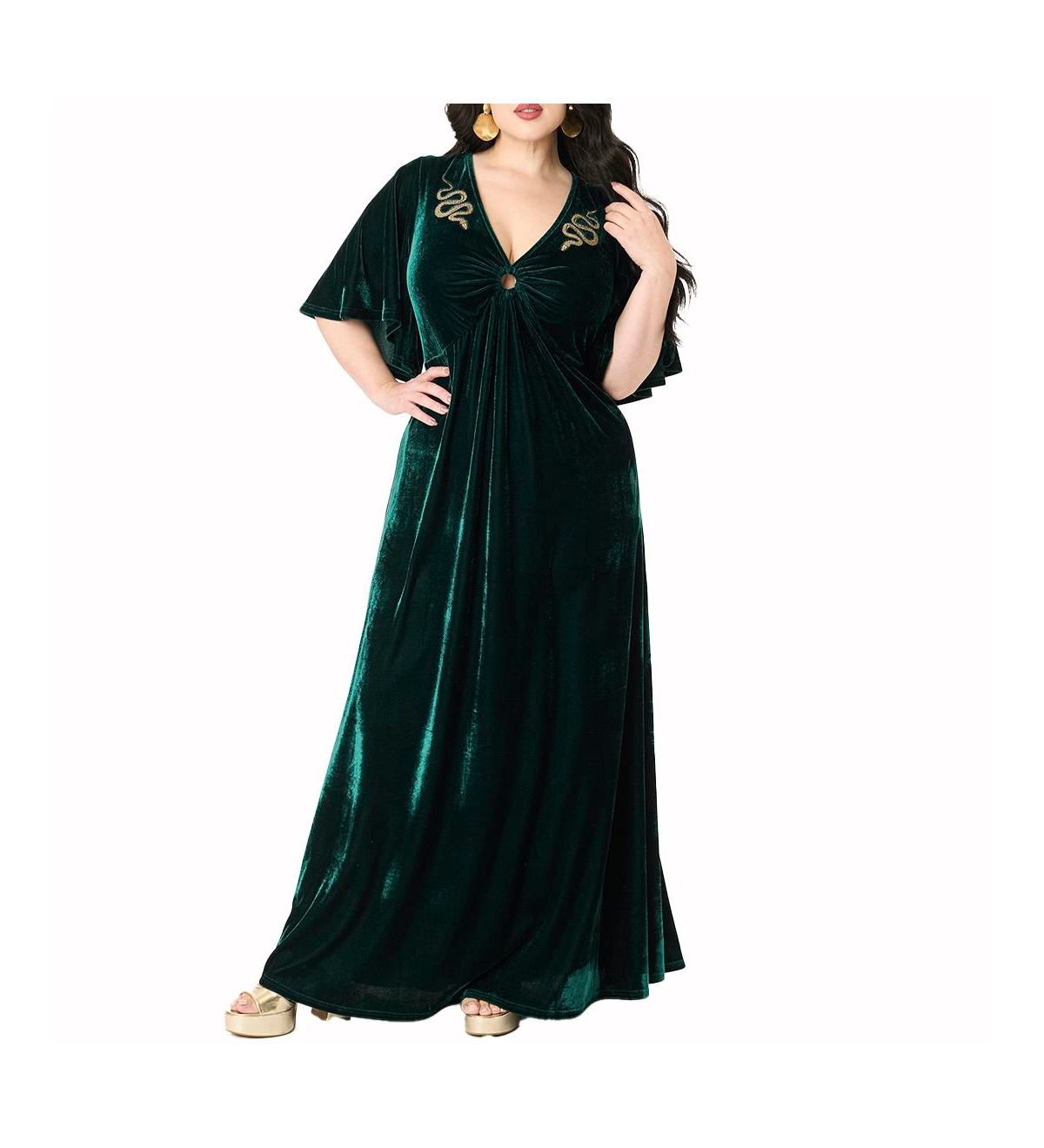 Click here for Smak Parlour Plus Size Cut Out Knit Maxi Dress - E... prices