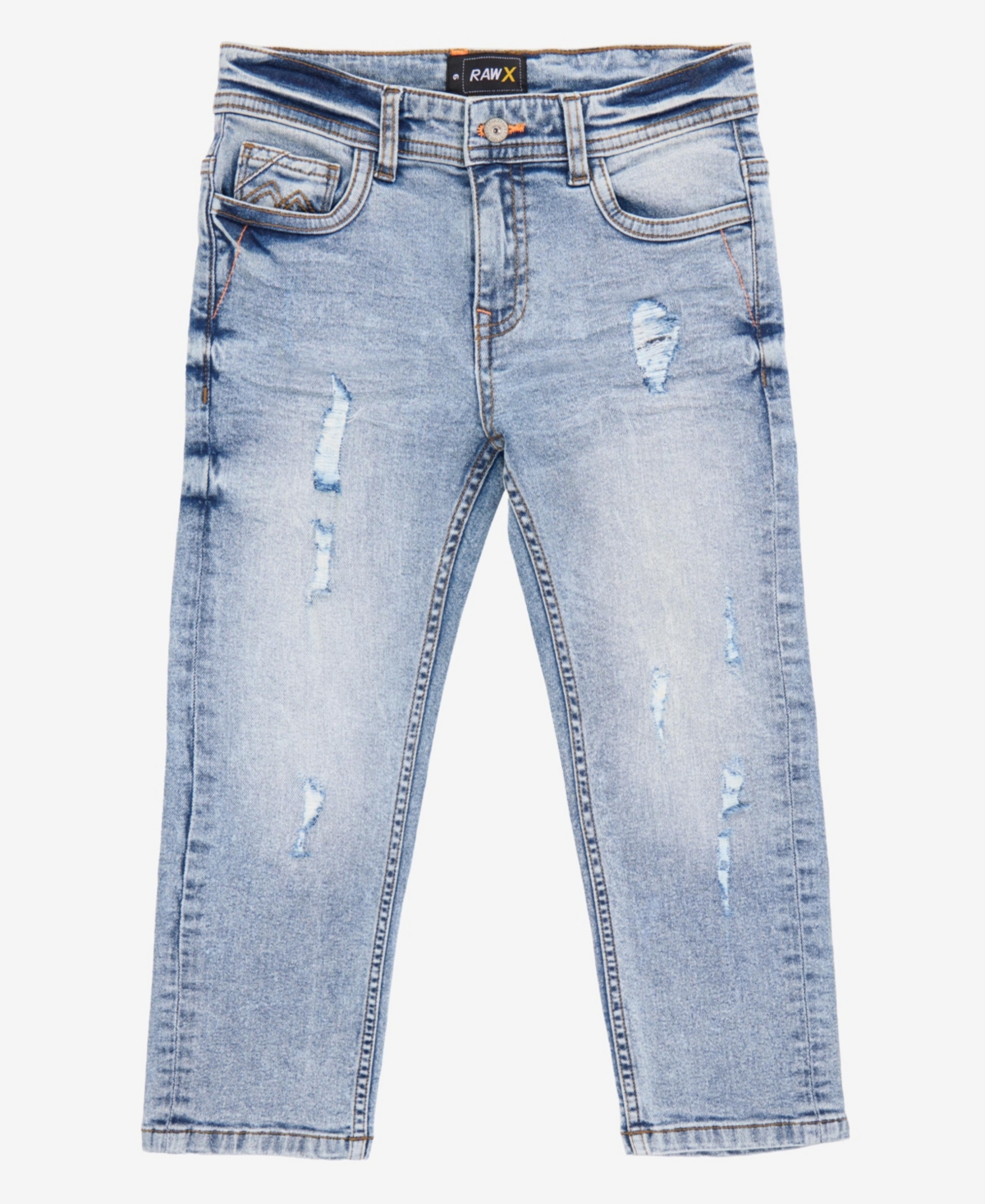 Click here for Raw X Little Boys Distressed Jeans Size 4-7 - Ligh... prices