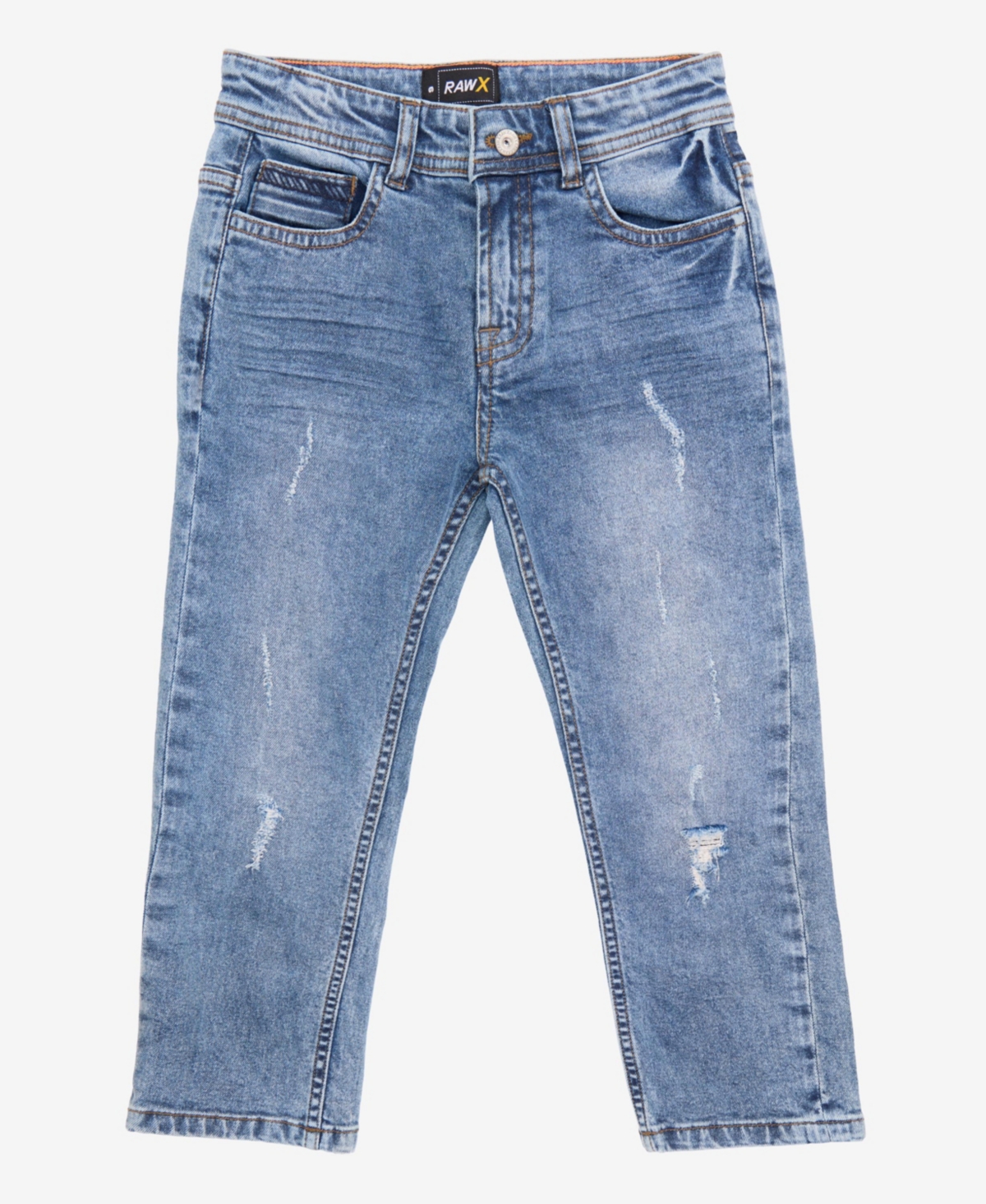 Click here for Raw X Little Boys Distressed Jeans Size 4-7 - Blue... prices