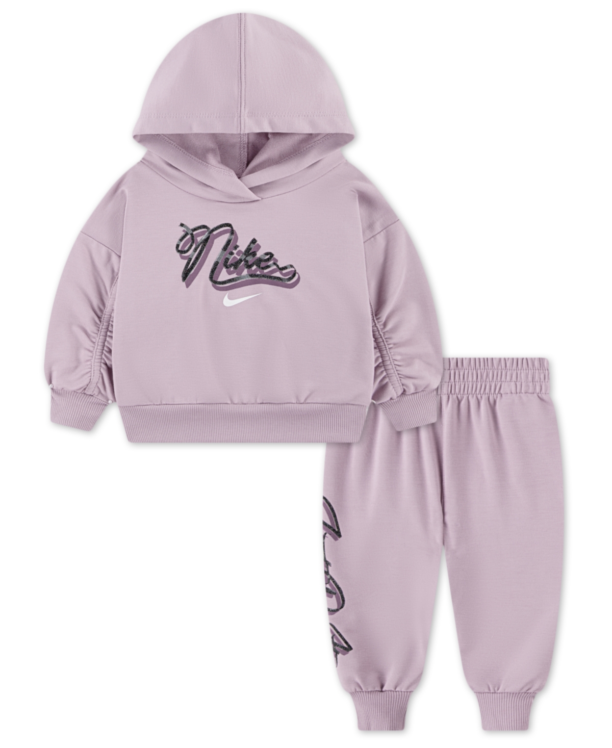 Click here for Nike Baby Girls Swoosh On Pointe 2-Piece Hoodie an... prices