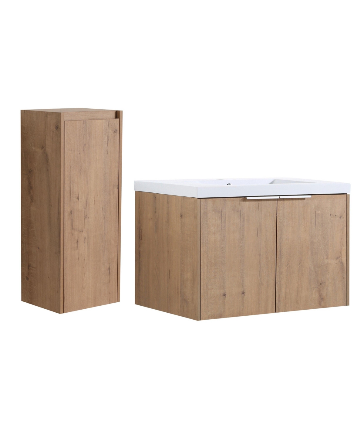 Click here for Casainc 30 Inch Wall-Mounted Vanity with Sink and... prices