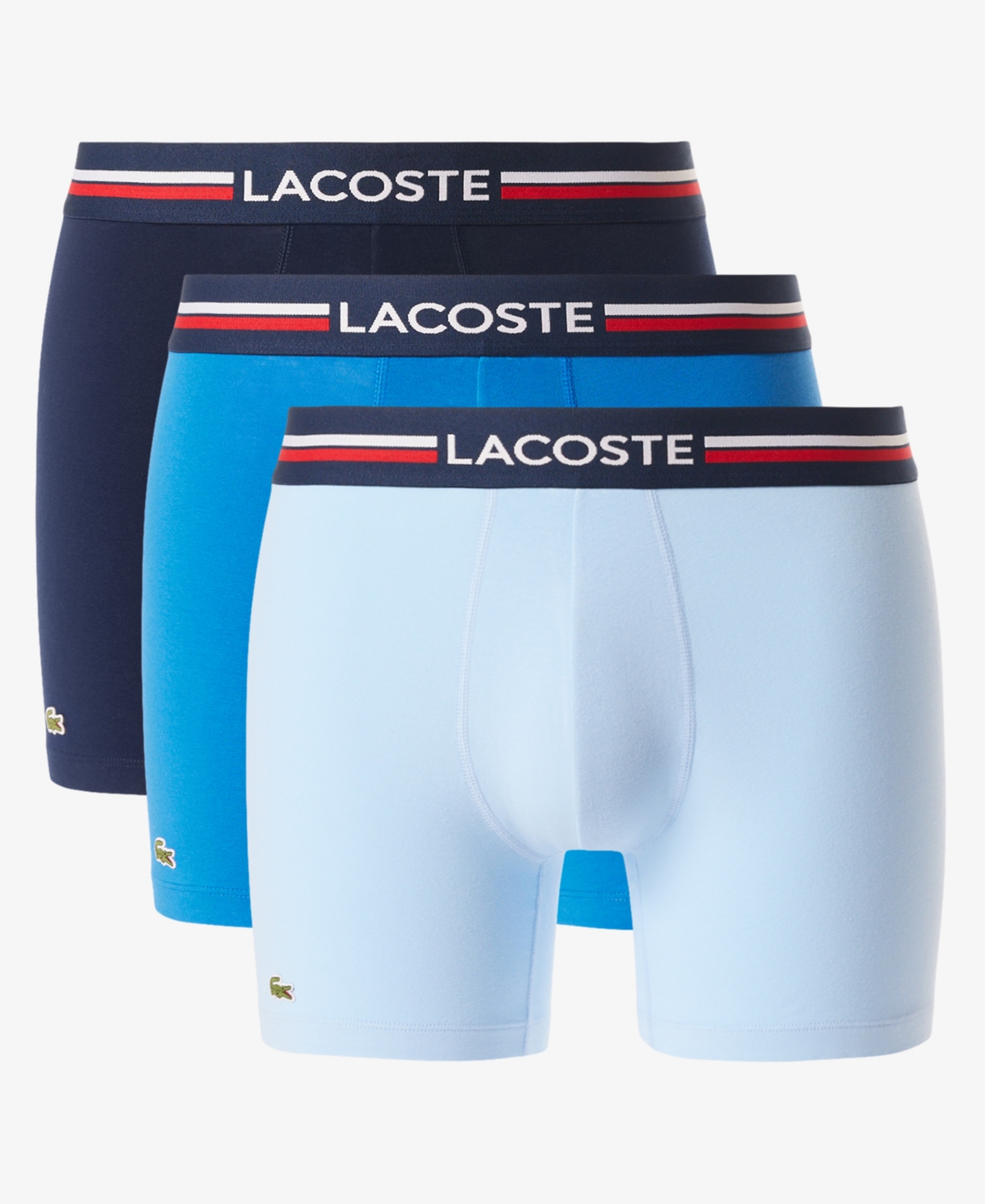 Click here for Lacoste Mens 3-Pack Regular-Fit Stretch French Fla... prices