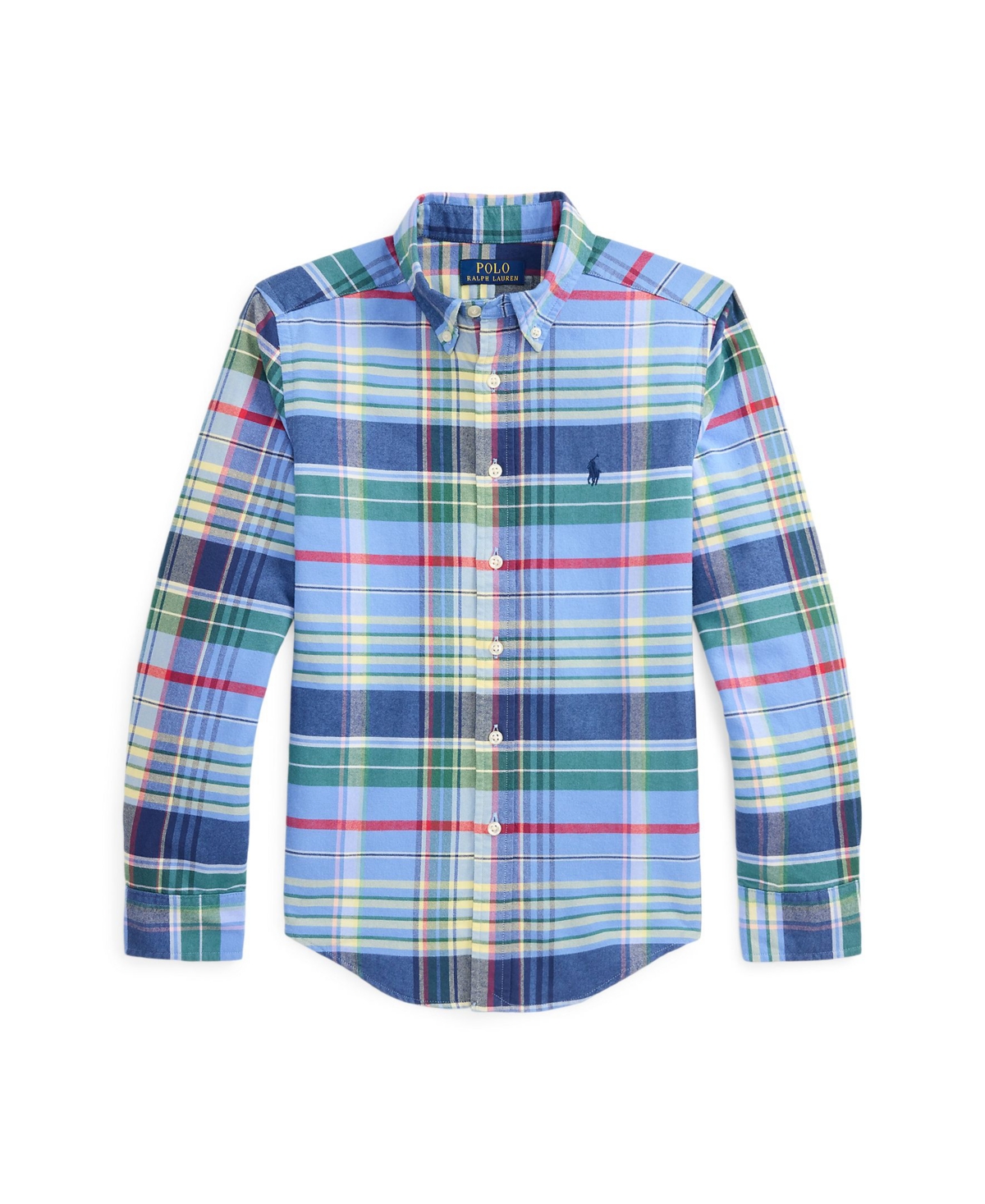 Click here for Polo Ralph Lauren Big Boys Plaid Brushed Cotton Ox... prices