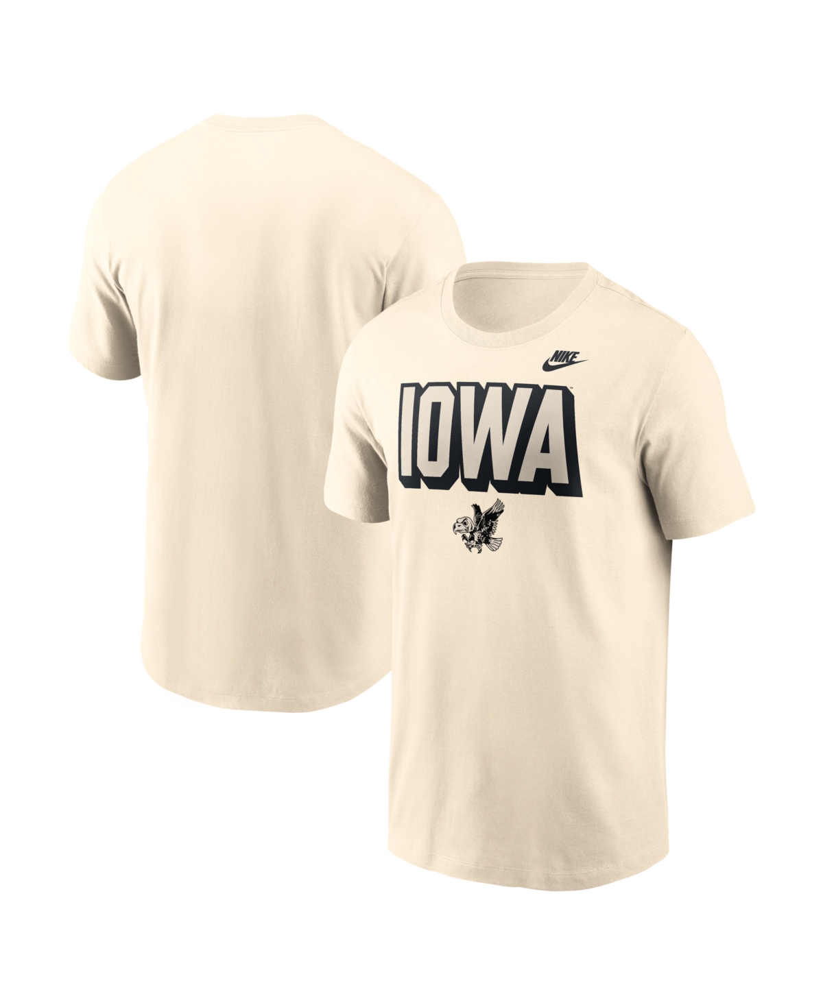 Click here for Nike Mens Natural Iowa Hawkeyes Fashion Bold T-Shi... prices