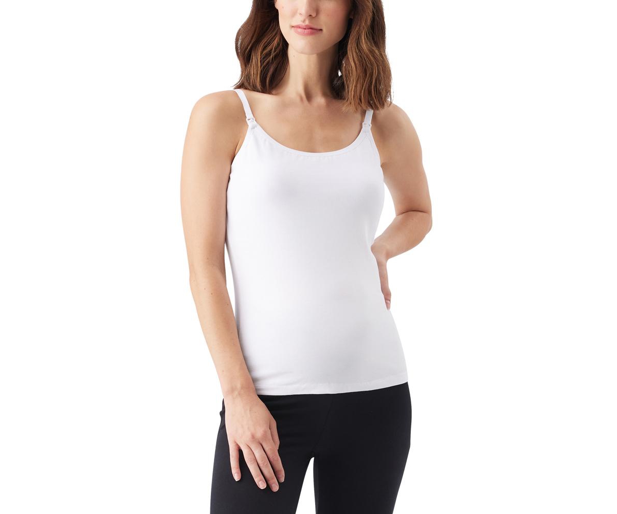 Click here for Organic Cotton Nursing Cami - White prices