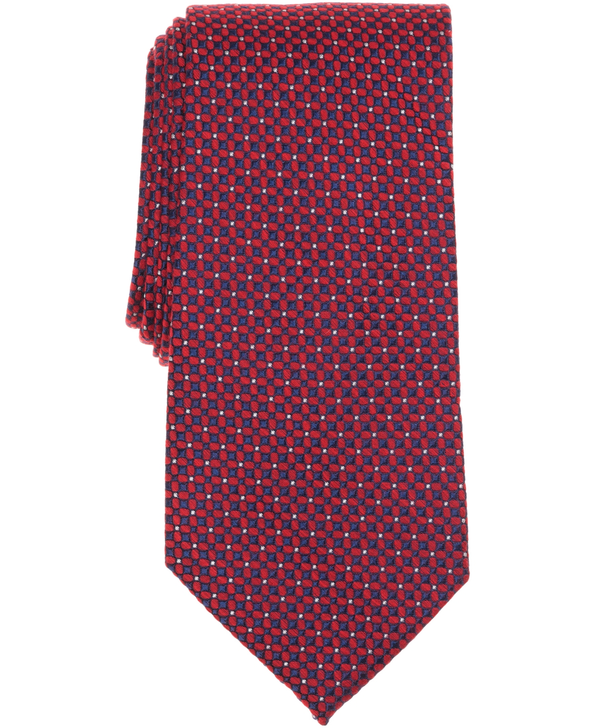 Click here for Brooks Brothers Mens Neat-Pattern Tie - Red prices