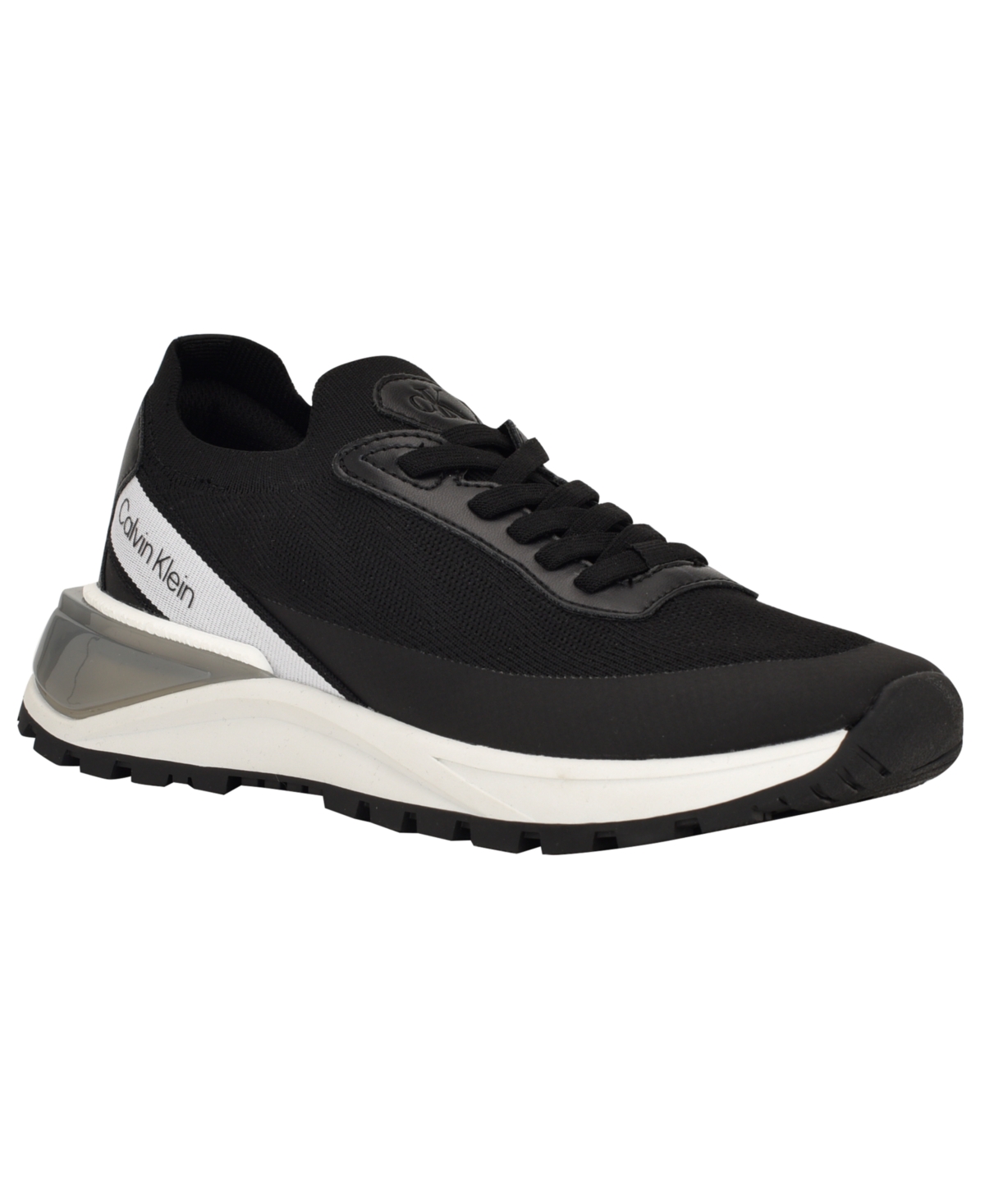 Click here for Calvin Klein Womens Geneo Lightweight Knit Sneaker... prices