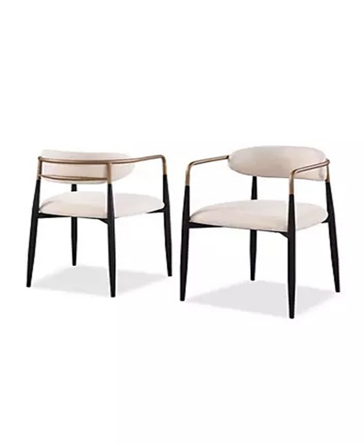 Click here for Furniture of America 2-Pc. Darcy Metal Upholstered... prices