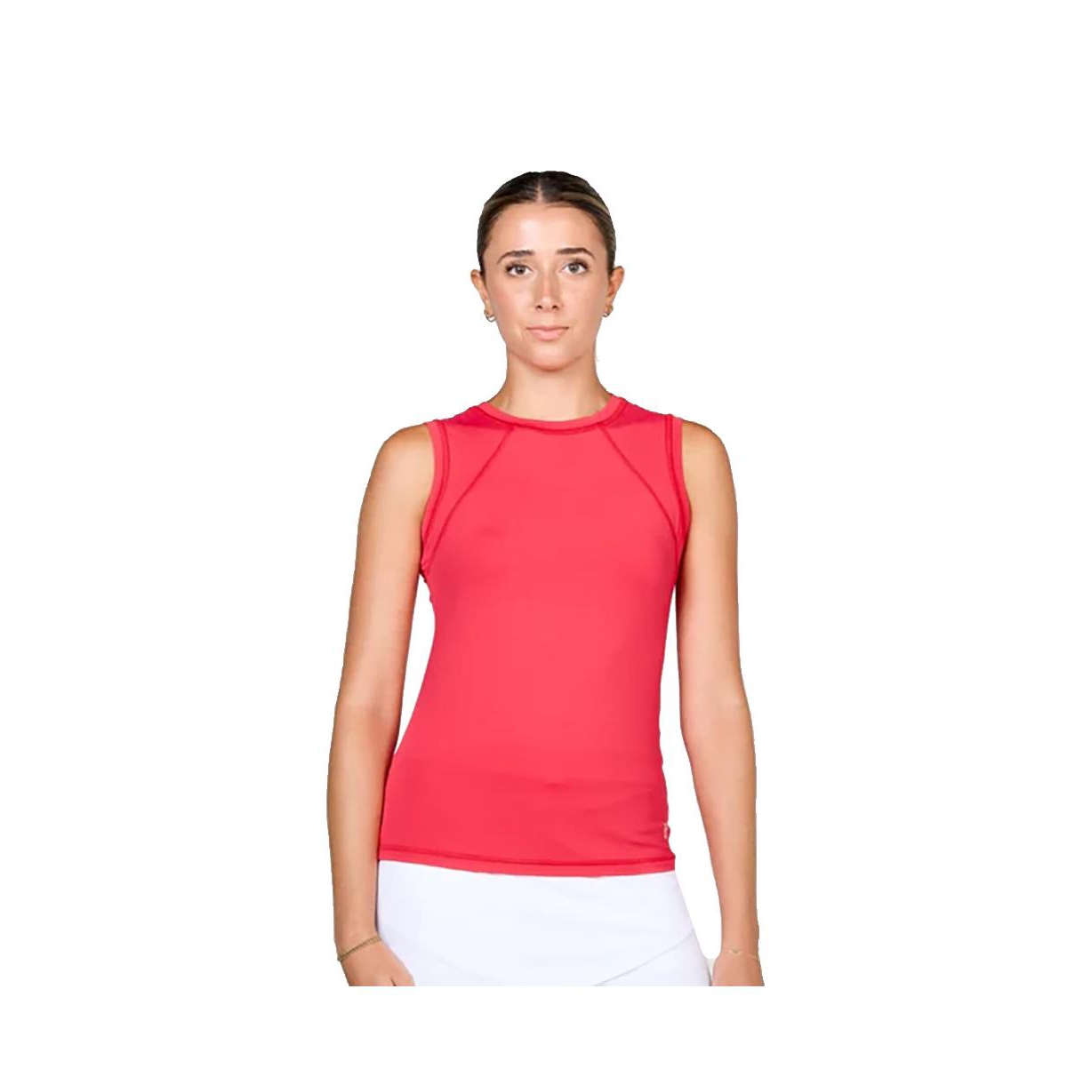 Click here for Sofibella Womens Uv Colors Sleeveless Tennis Shirt... prices