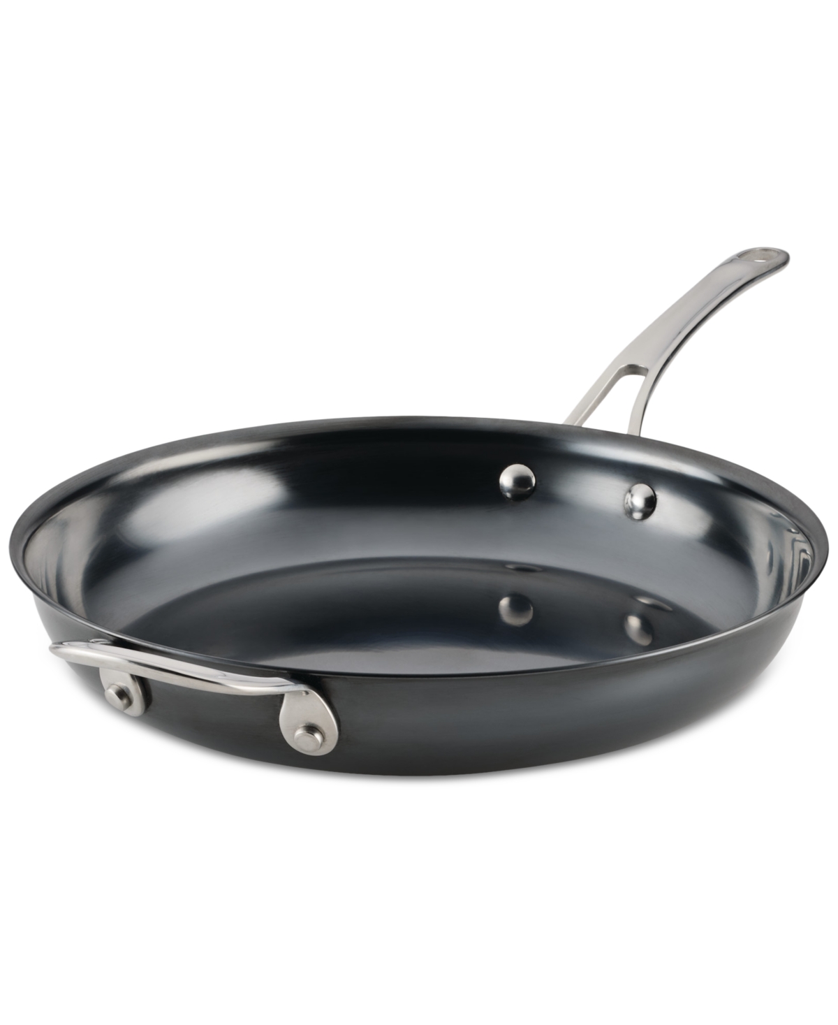 Click here for Anolon EverLast N2 Carbon Steel 12 Frying Pan - Bl... prices