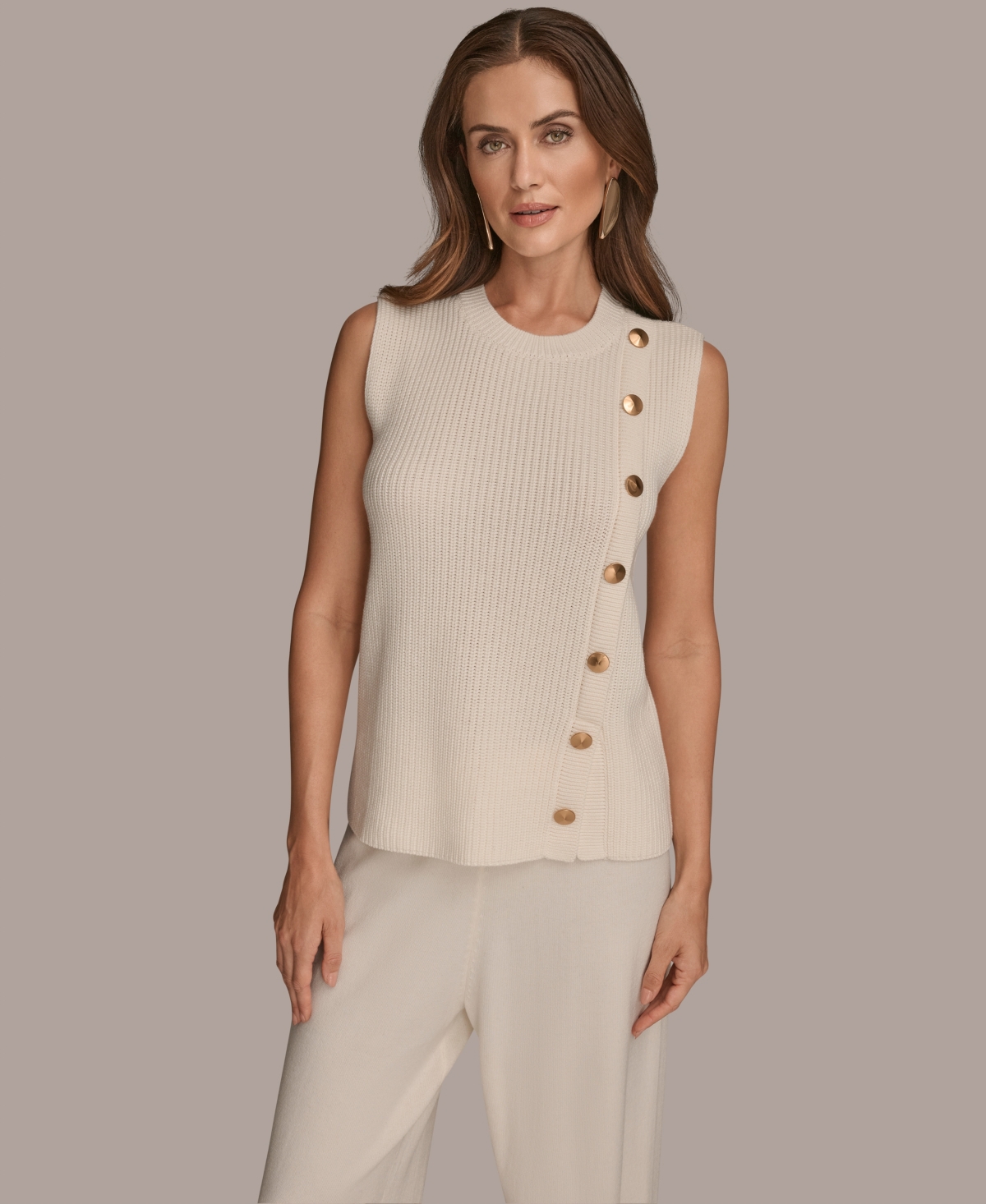 Click here for Donna Karan New York Womens Crewneck Sleeveless Sw... prices