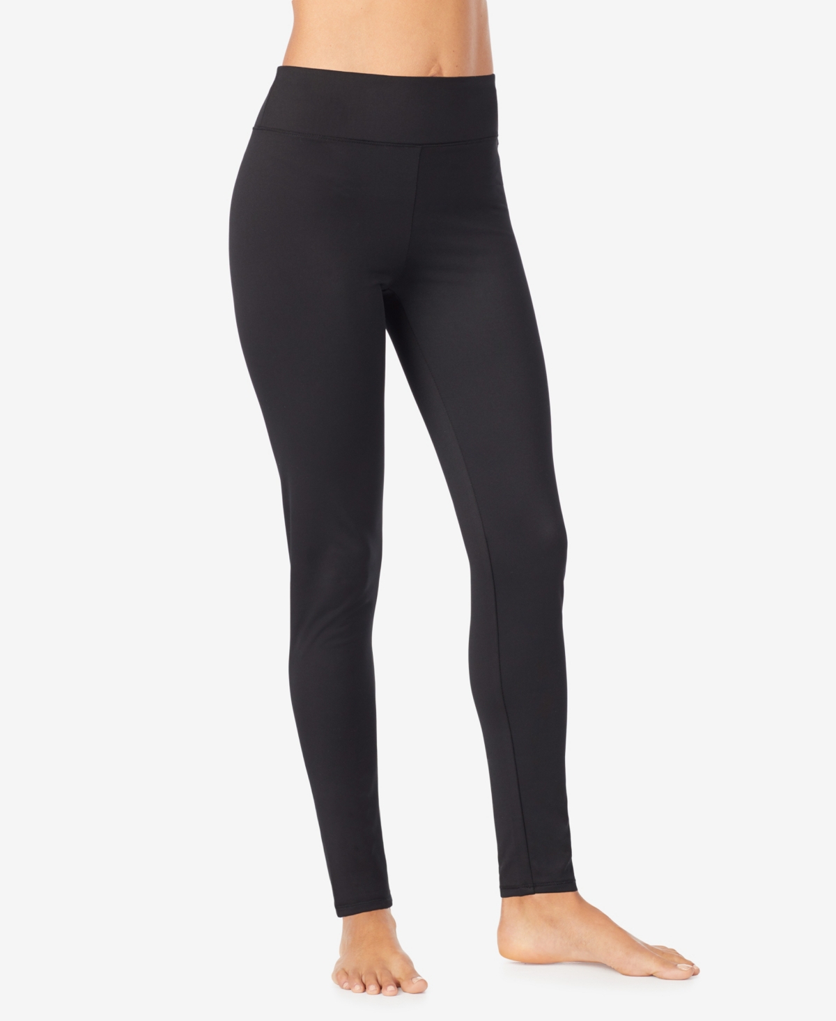 Click here for Cuddl Duds Thermawear High Rise Leggings - Black prices