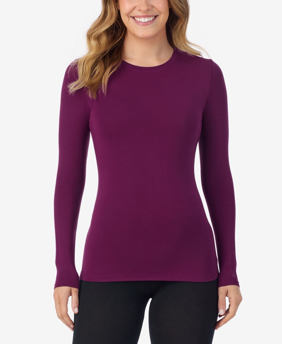 Click here for Softwear with Stretch Long-Sleeve Layering Top - P... prices