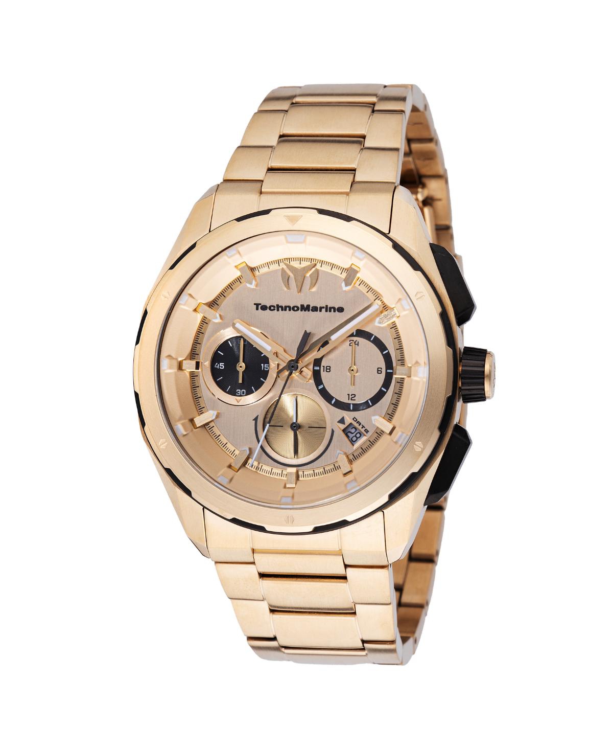 Click here for Technomarine Mens Tm-318094 Ocean Quartz Gold Dial... prices