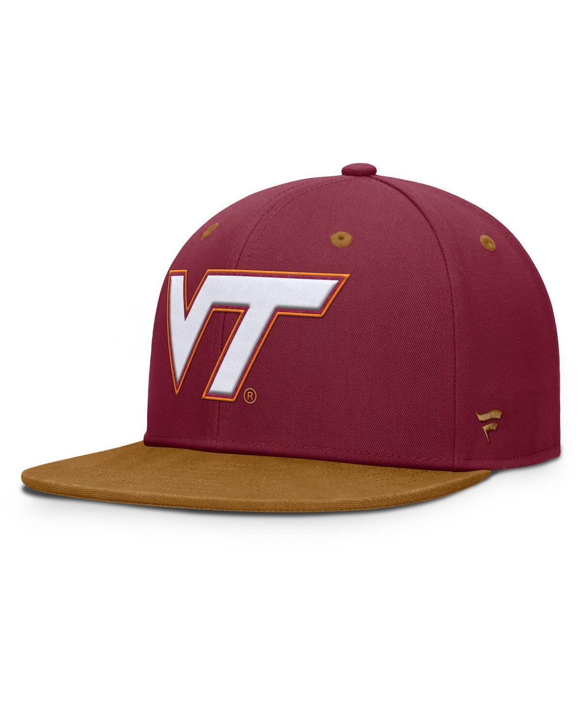 Click here for Fanatics Mens Maroon/Brown Virginia Tech Hokies No... prices