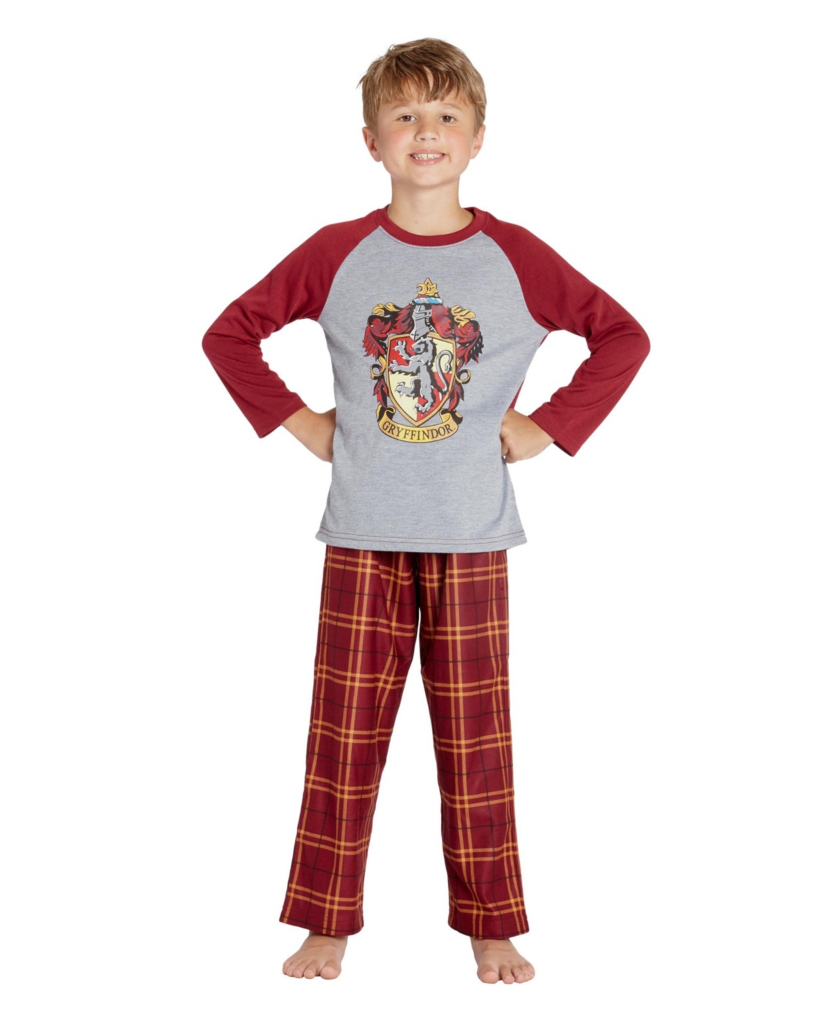 Click here for Harry Potter Toddler Boys Plaid Hogwarts Houses Cr... prices