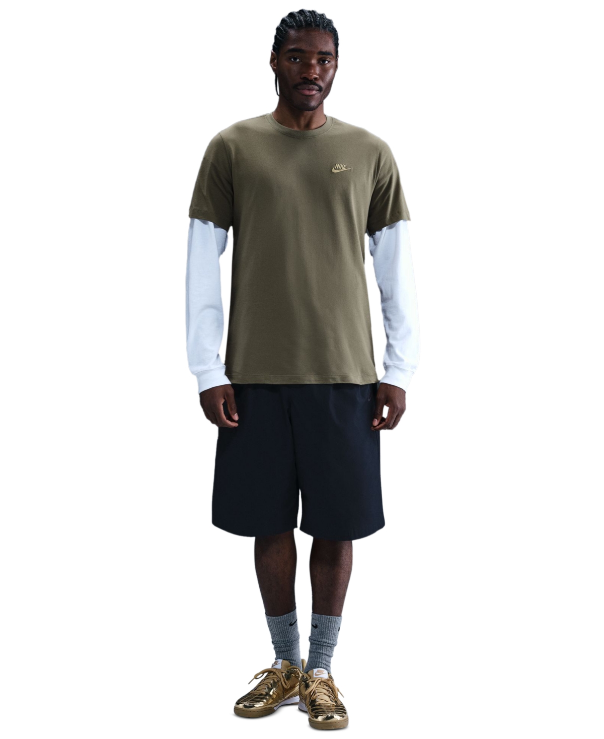 Click here for Nike Mens Sportswear Club Short Sleeve T-Shirt - M... prices