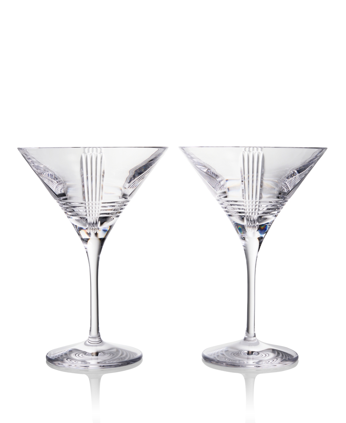 Click here for Marquis by Waterford Vector Martini Glasses  Set o... prices