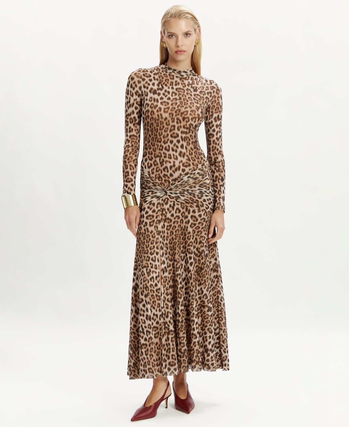 Click here for Bardot Womens Long Sleeves Printed Shift Dress - B... prices