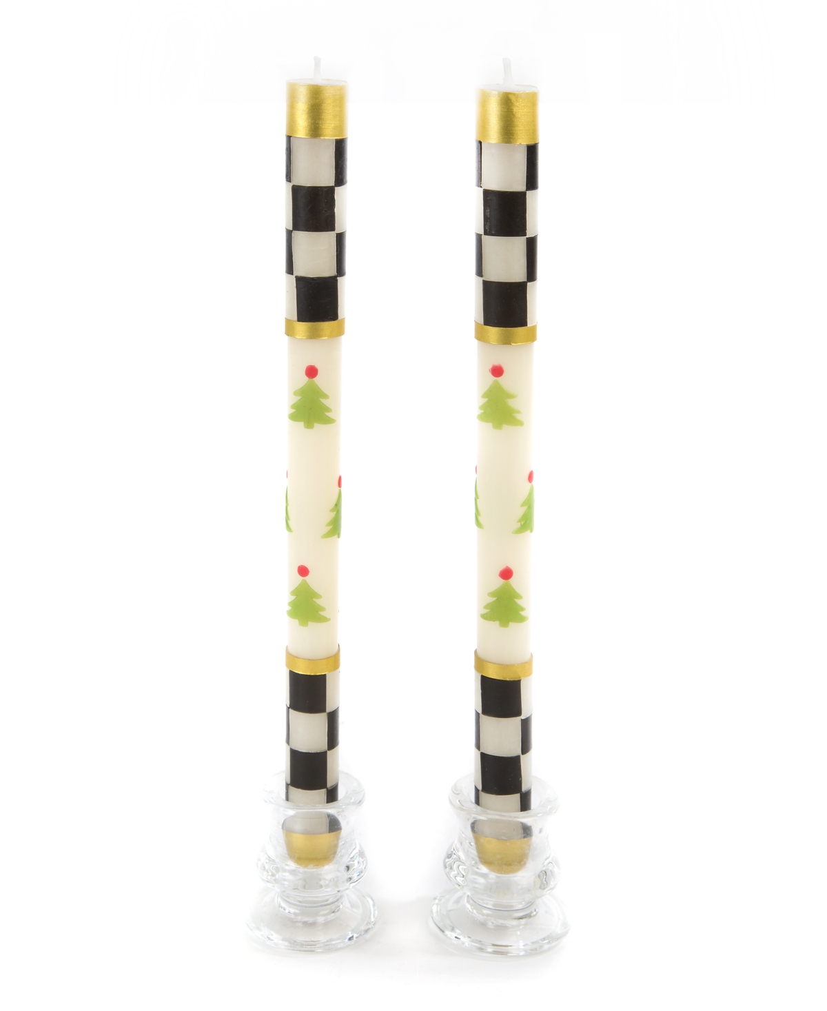 Click here for MacKenzie-Childs Christmas Tree Dinner Candles  Se... prices