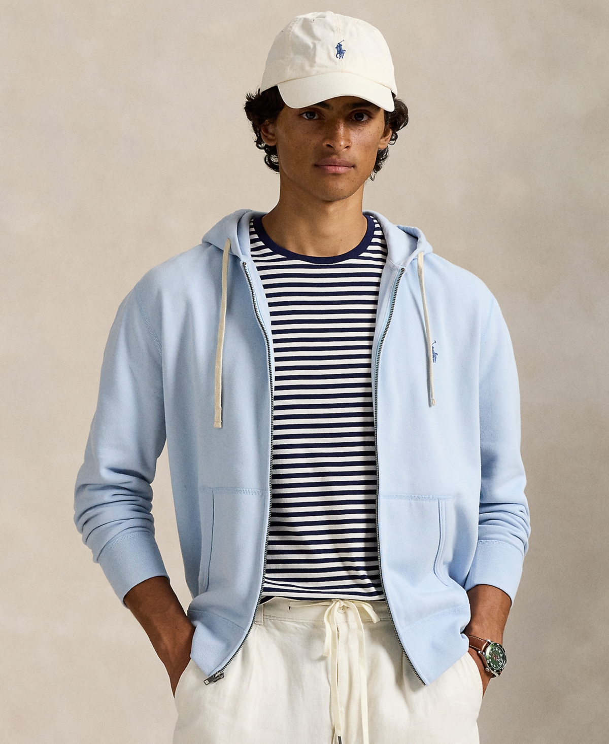 Click here for Polo Ralph Lauren Mens The Rl Fleece Hoodie - Sout... prices