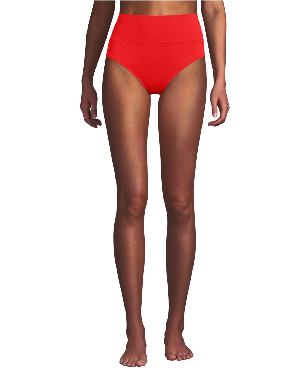 Click here for Lands End Womens Pinchless High Waisted Bikini Bot... prices