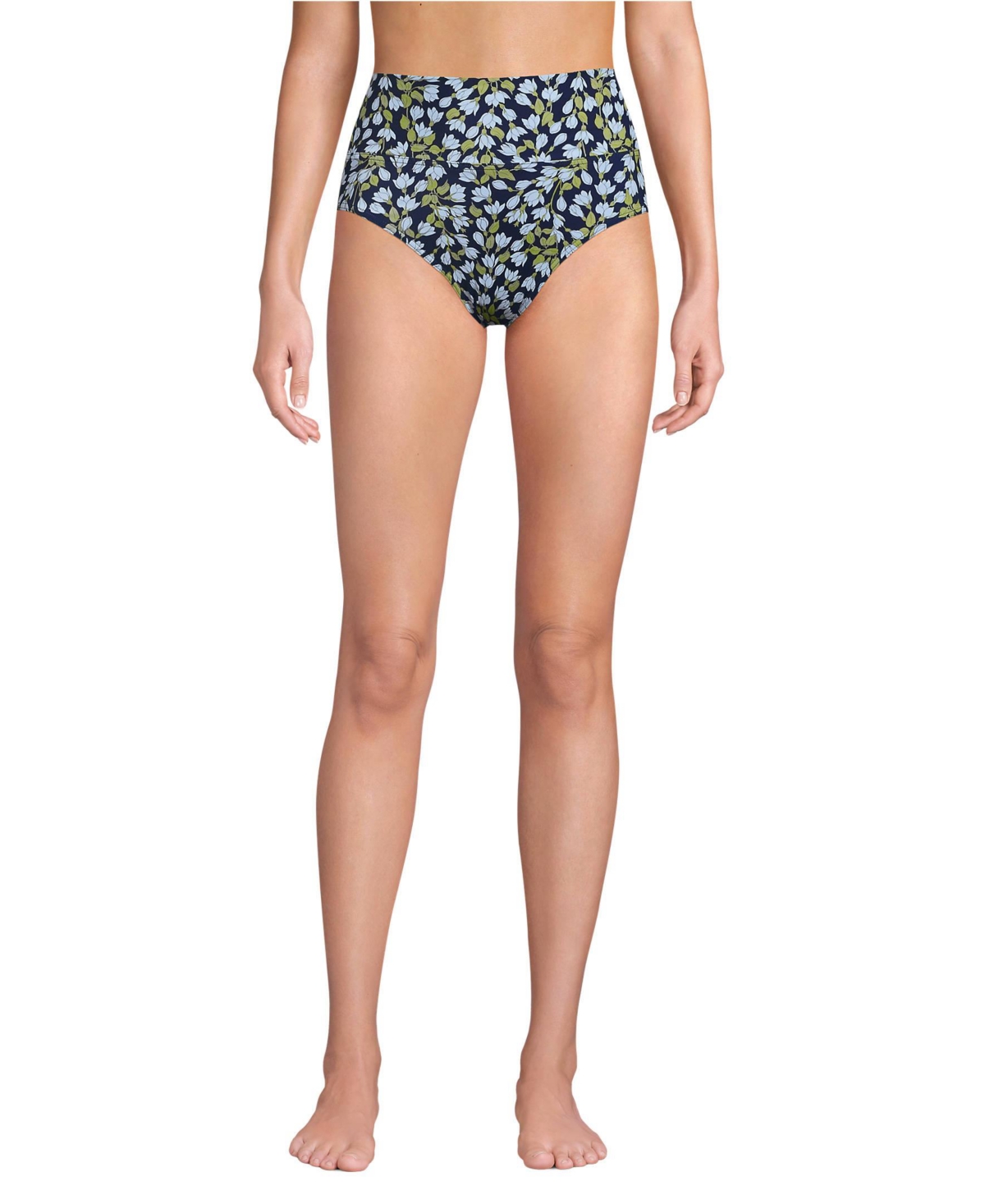 Click here for Lands End Womens Pinchless High Waisted Bikini Bot... prices