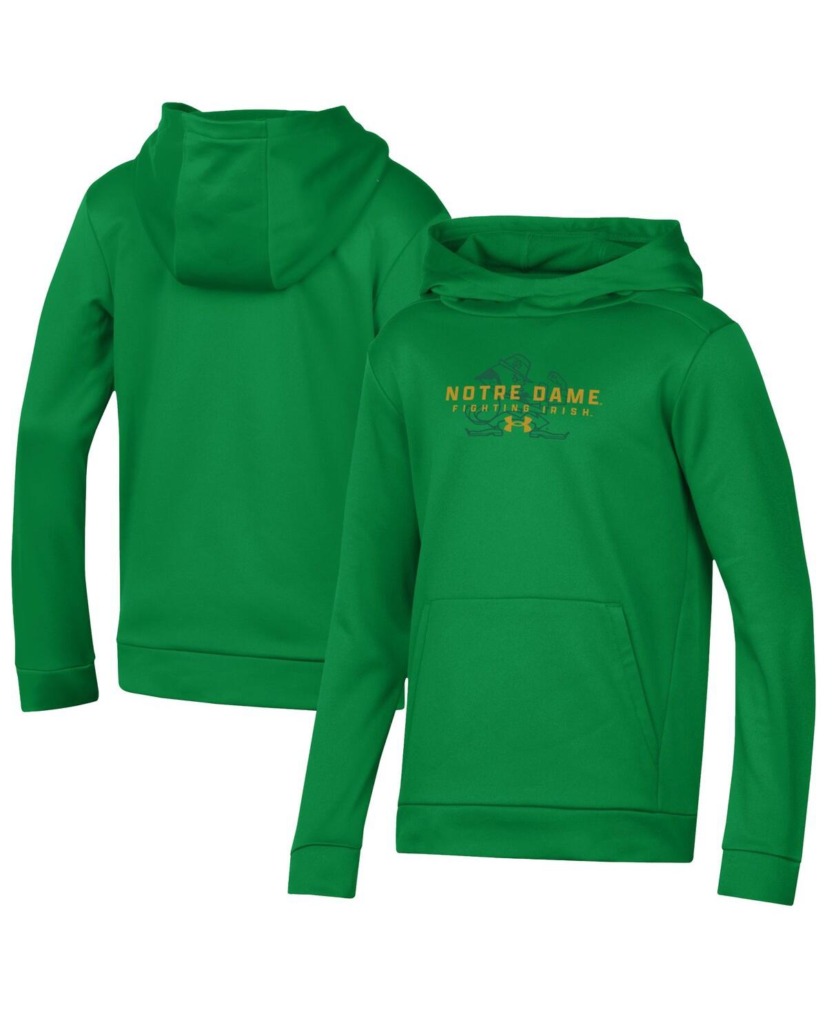 Click here for Under Armour Big Boys and Girls Green Notre Dame F... prices