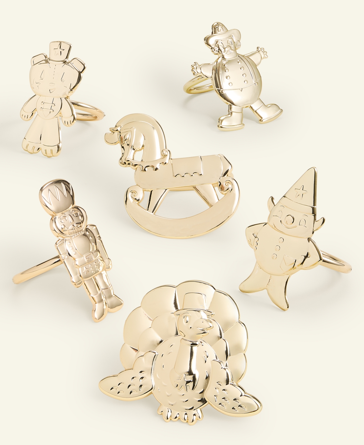 Click here for Macys Thanksgiving Day Parade Brass Napkin Rings... prices
