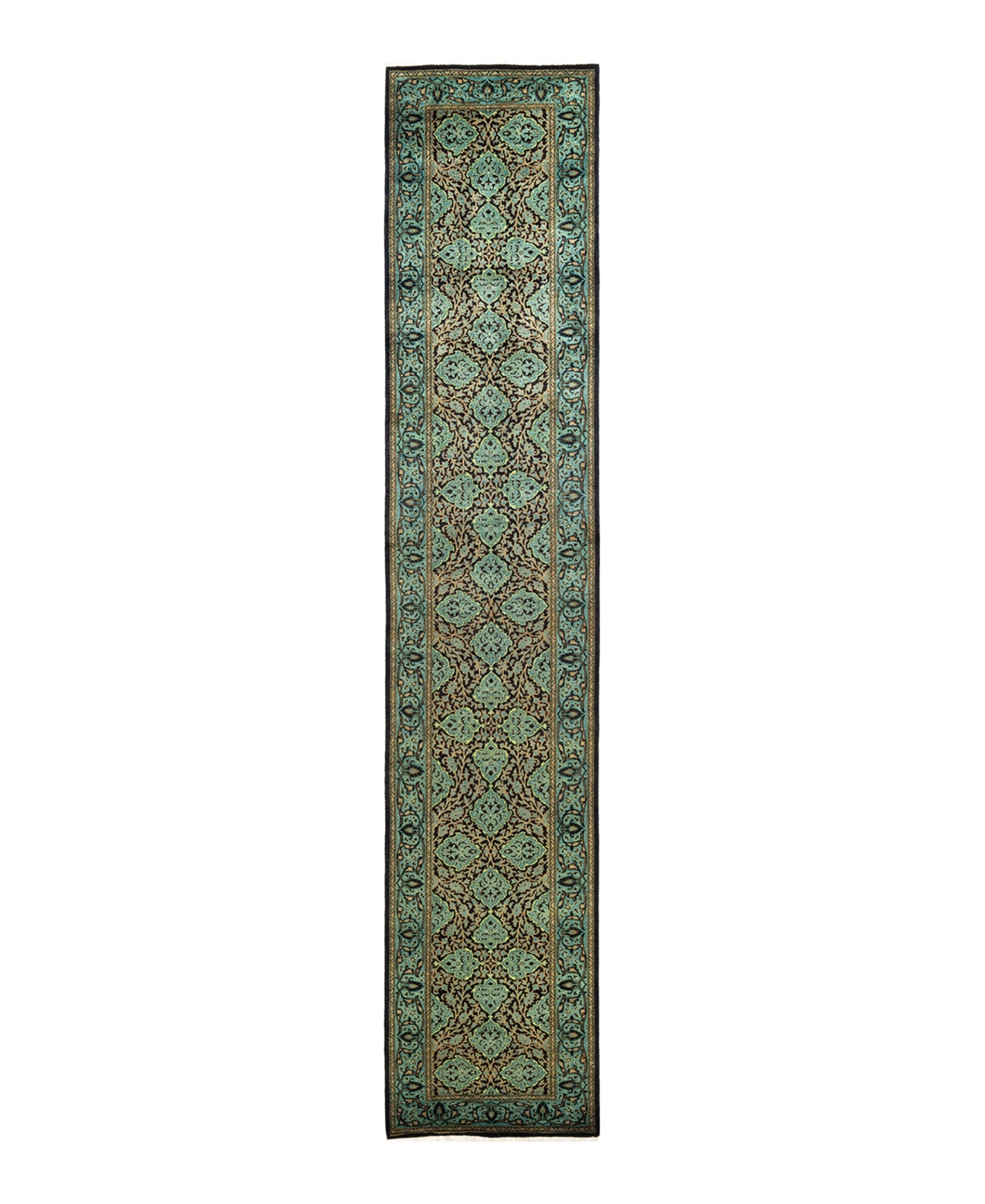 Click here for Adorn Hand Woven Rugs Mogul M1749 28x135 Runner Ar... prices
