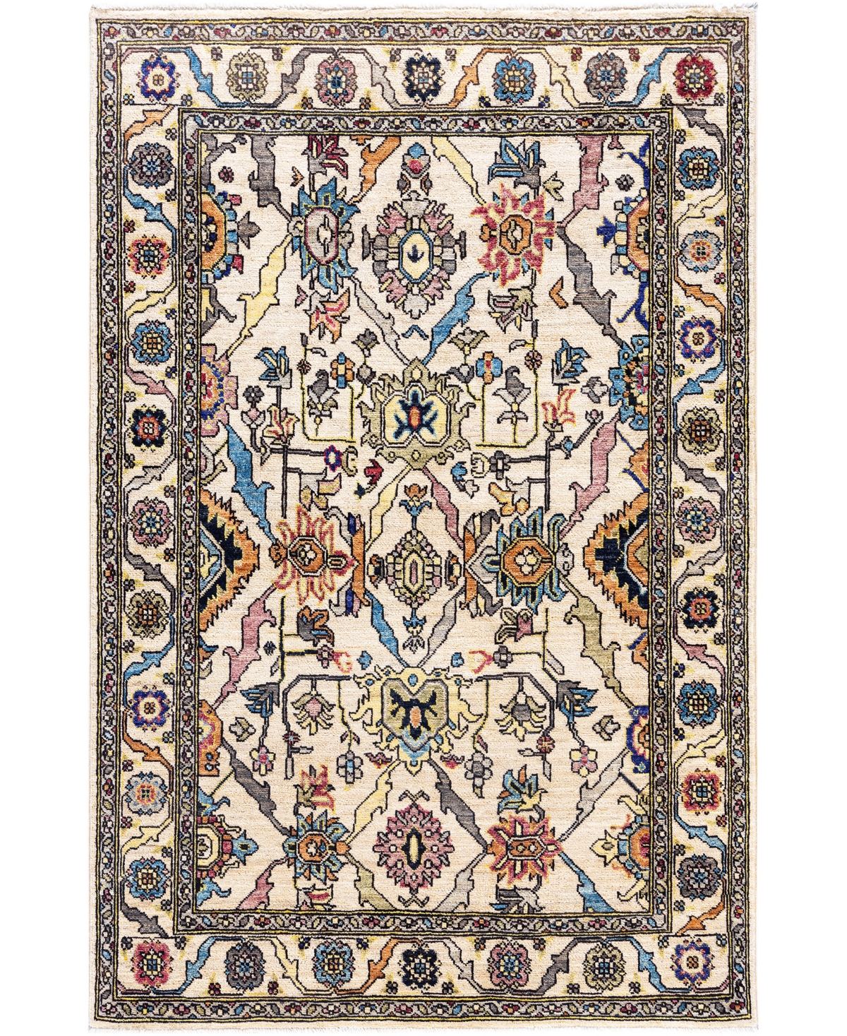 Click here for Adorn Hand Woven Rugs Serapi M0103-312 4x511 Area... prices