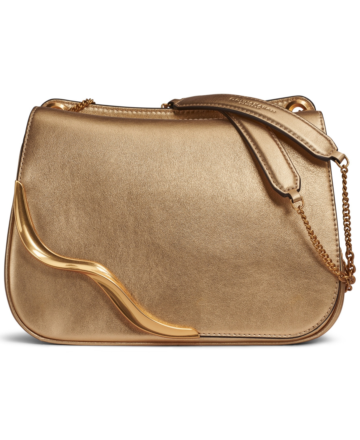 Click here for Donna Karan New York Malverne Metallic Crossbody B... prices