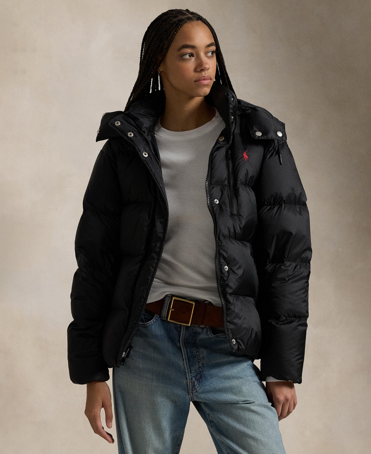 Click here for Polo Ralph Lauren Womens Water-Resistant Long Slee... prices