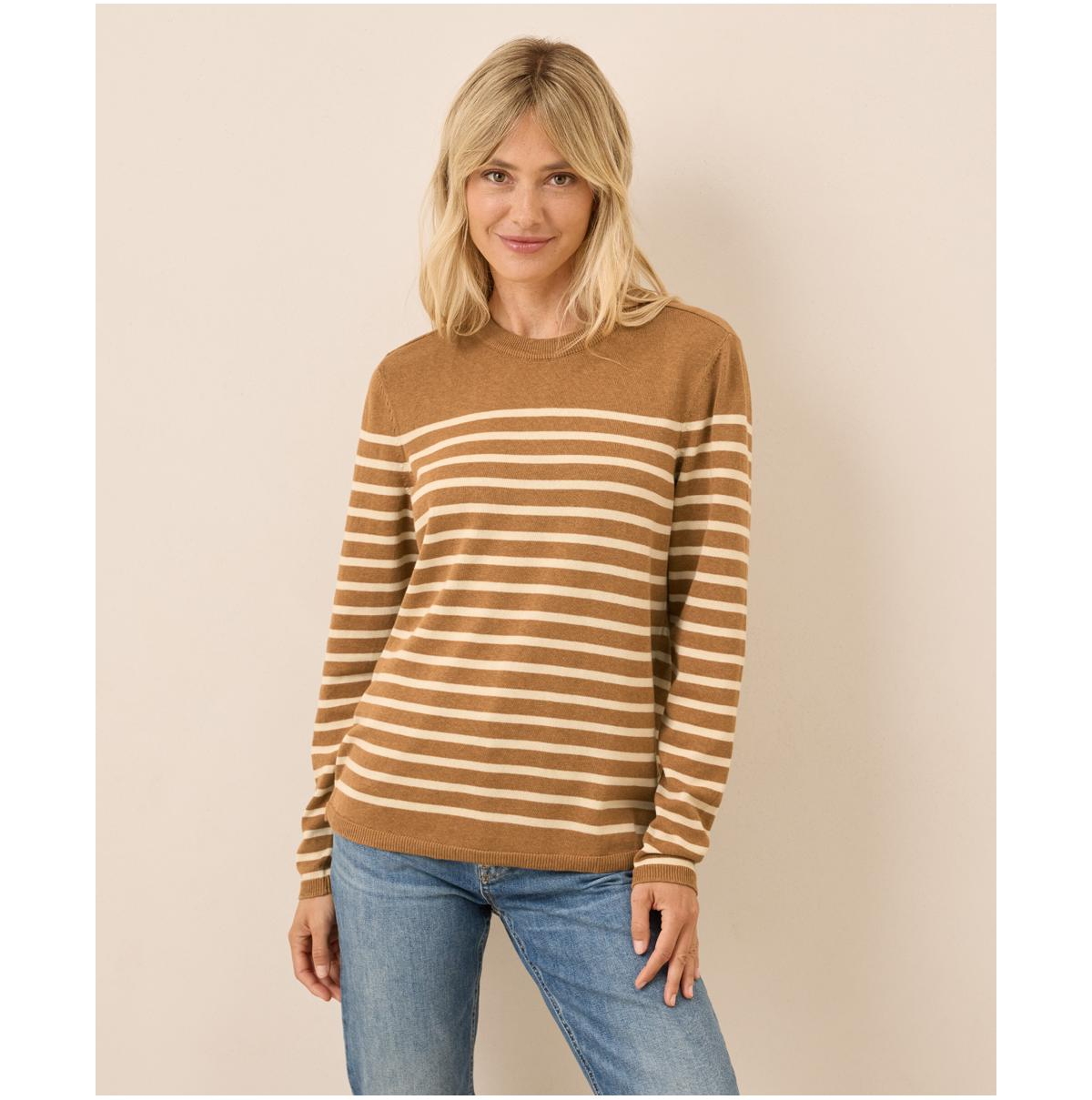 Click here for Pact Organic Cotton Classic Fine Knit Crew Sweater... prices