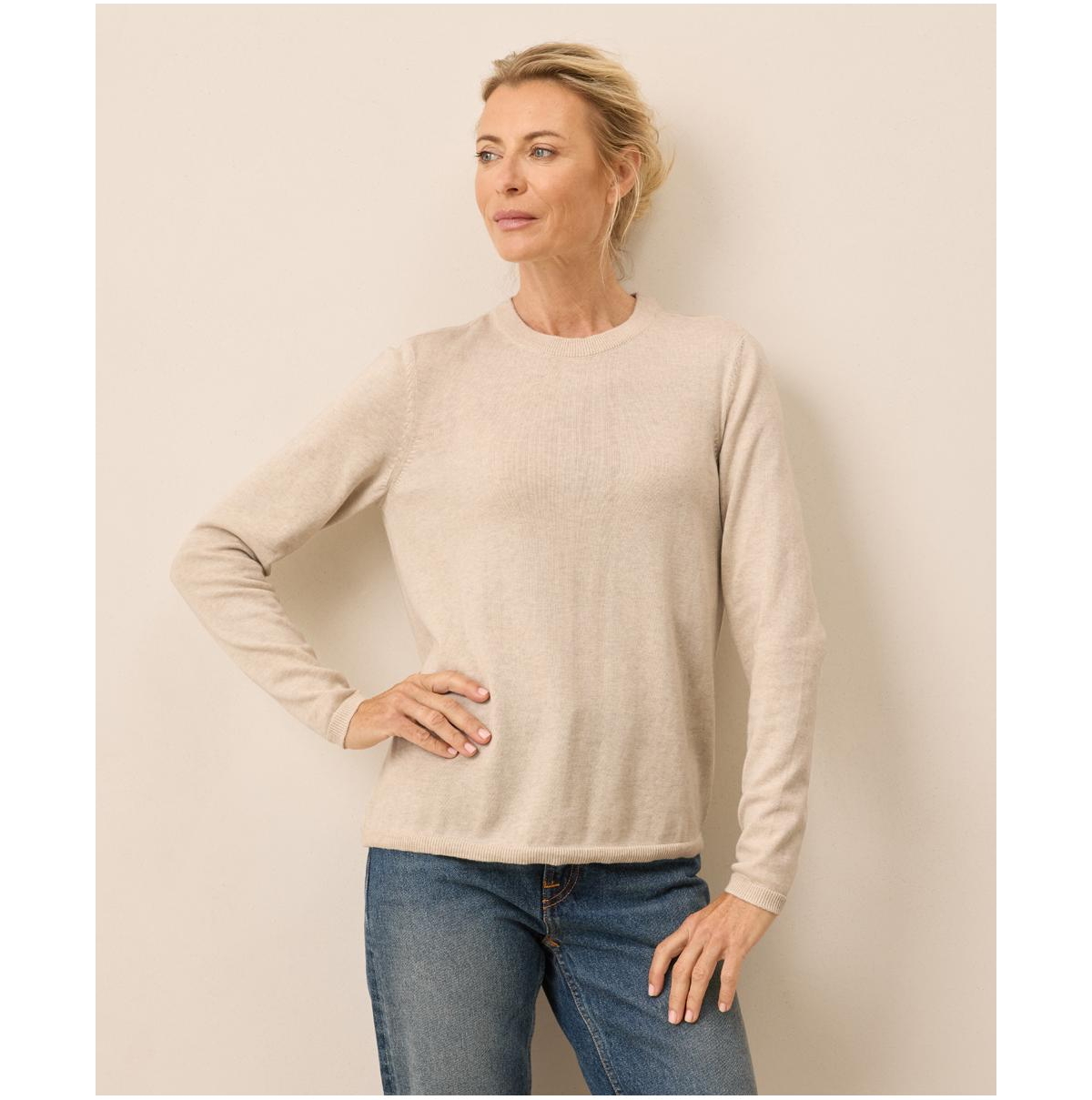 Click here for Pact Organic Cotton Classic Fine Knit Crew Sweater... prices