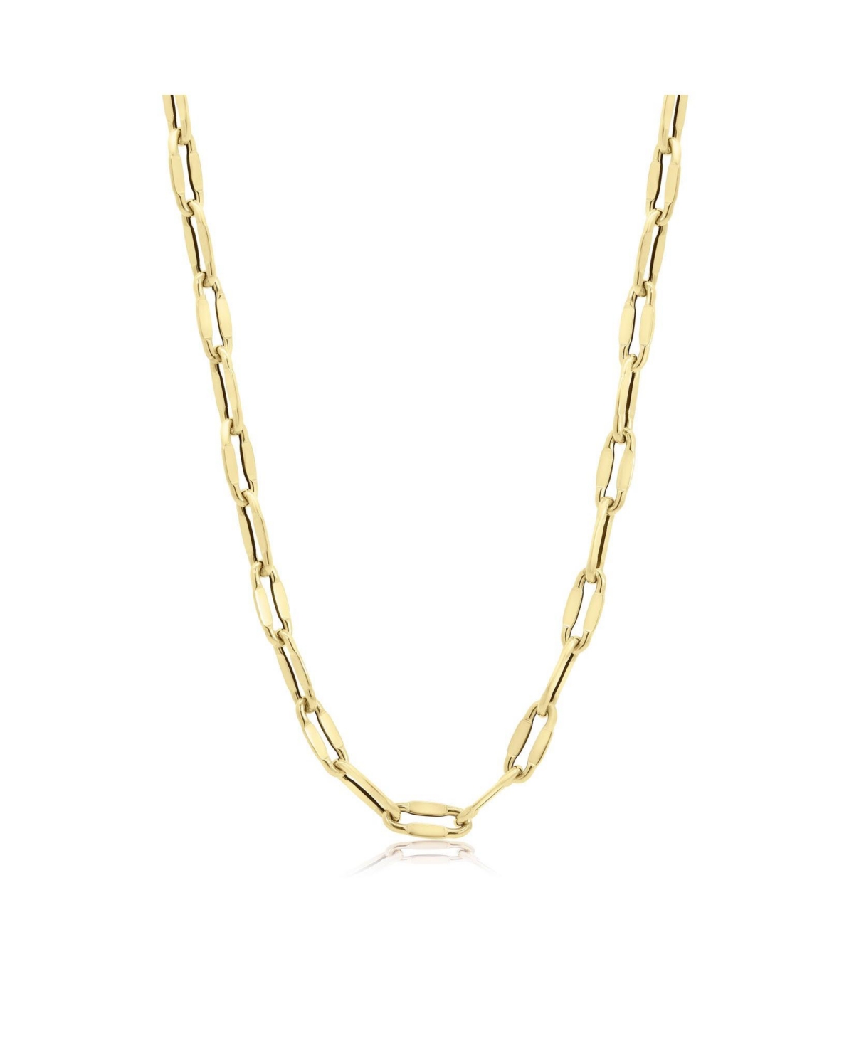 Click here for The Lovery Mariner Link Chain Necklace 14K Gold -... prices