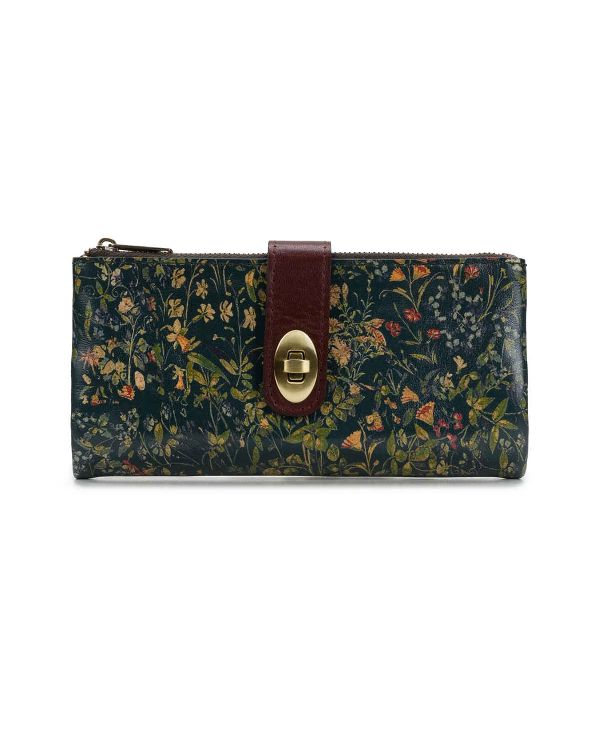 Click here for Patricia Nash Annesley Leather Wristlet - Tuscan F... prices