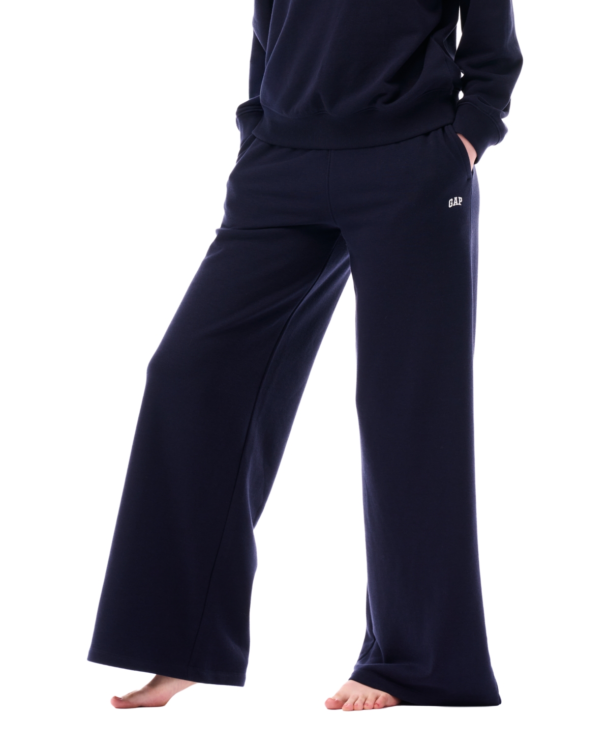 Click here for Gap Womens Mid-Rise Sleepwear Pants - Navy Uniform prices