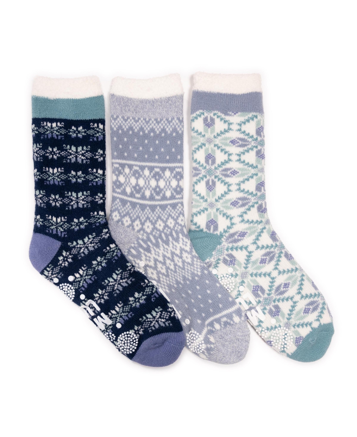 Click here for Muk Luks Womens Tall Cozy Lined Lounge Sock 3 Pack... prices