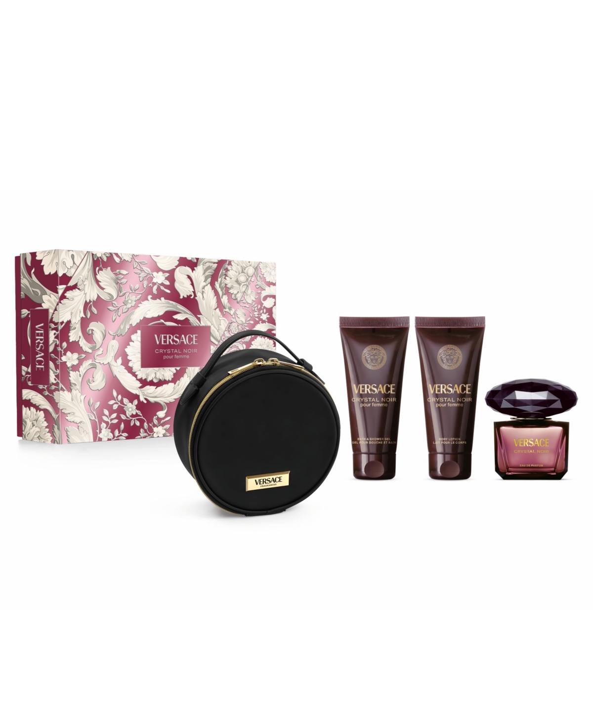 Click here for Versace Womens 4-Pc. Crystal Noir Eau De Parfum Se... prices