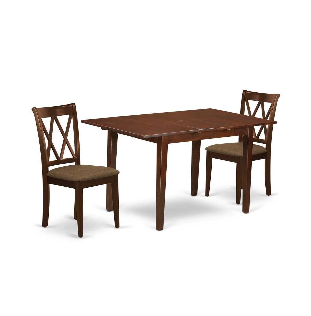 Click here for East West Furniture Dining Room Set Mahogany  NOCL... prices