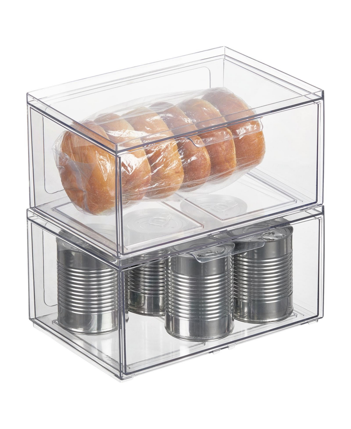 Click here for mDesign Plastic Wide Stackable Kitchen Storage Org... prices