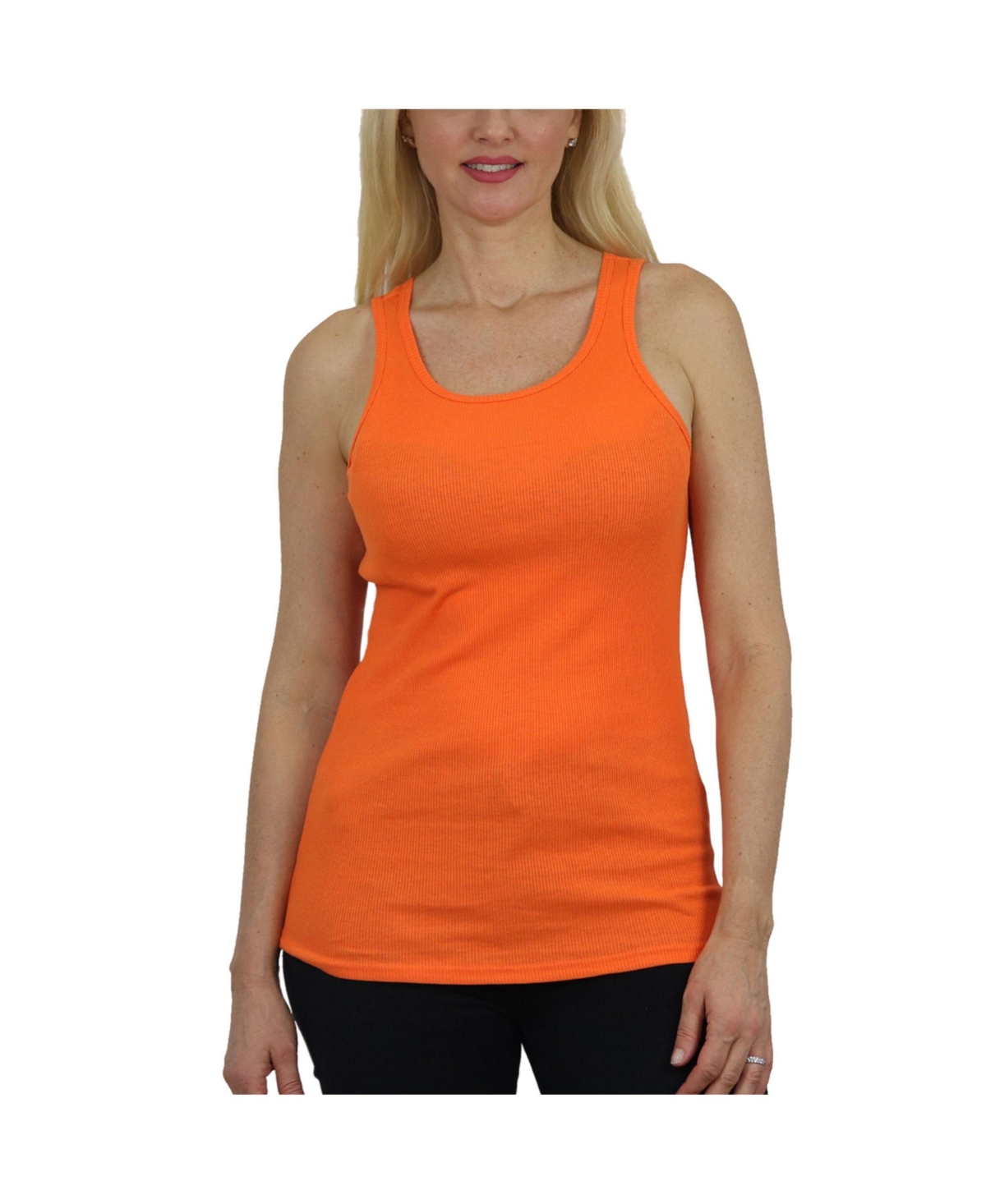 Click here for Galaxy By Harvic Womens Loose Fit Ribbed Tank Top... prices
