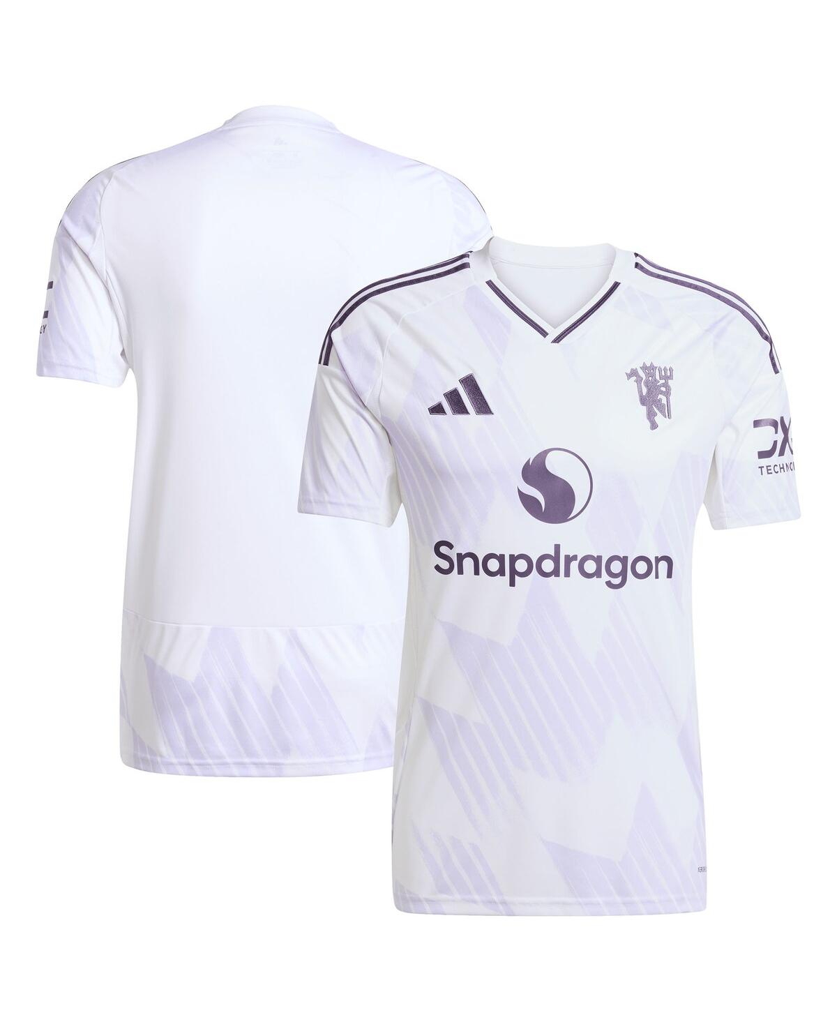 Click here for Adidas Mens White Manchester United 2025/26 Away R... prices