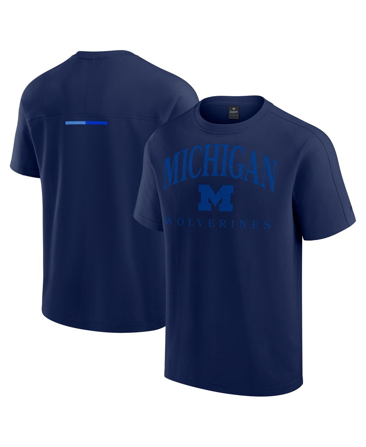 Click here for Fanatics Mens Navy Michigan Wolverines Flex Tri-Bl... prices