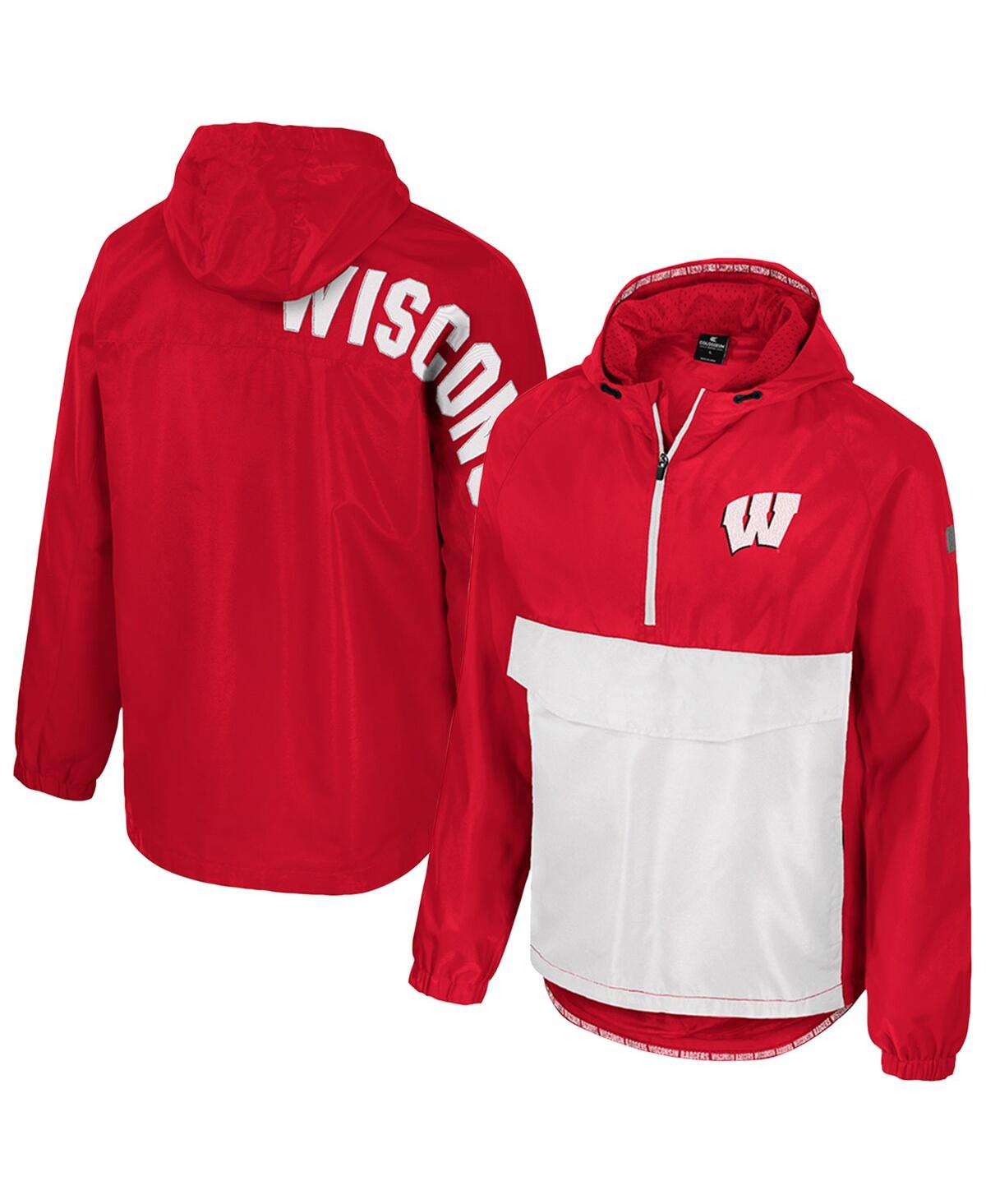 Click here for Colosseum Mens Red Wisconsin Badgers Reloaded Anor... prices