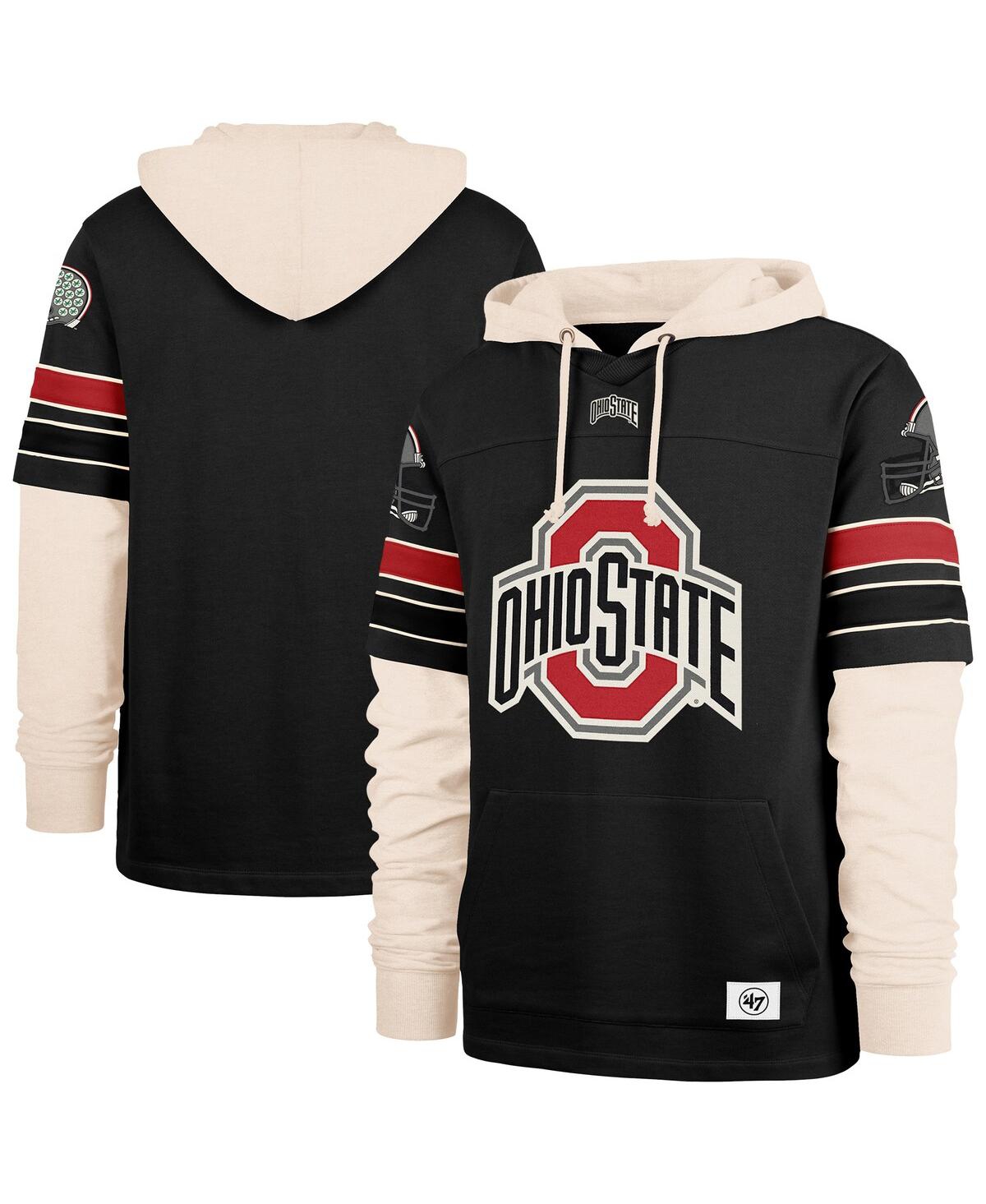 Click here for 47 Brand Mens Black Ohio State Buckeyes Split Zone... prices