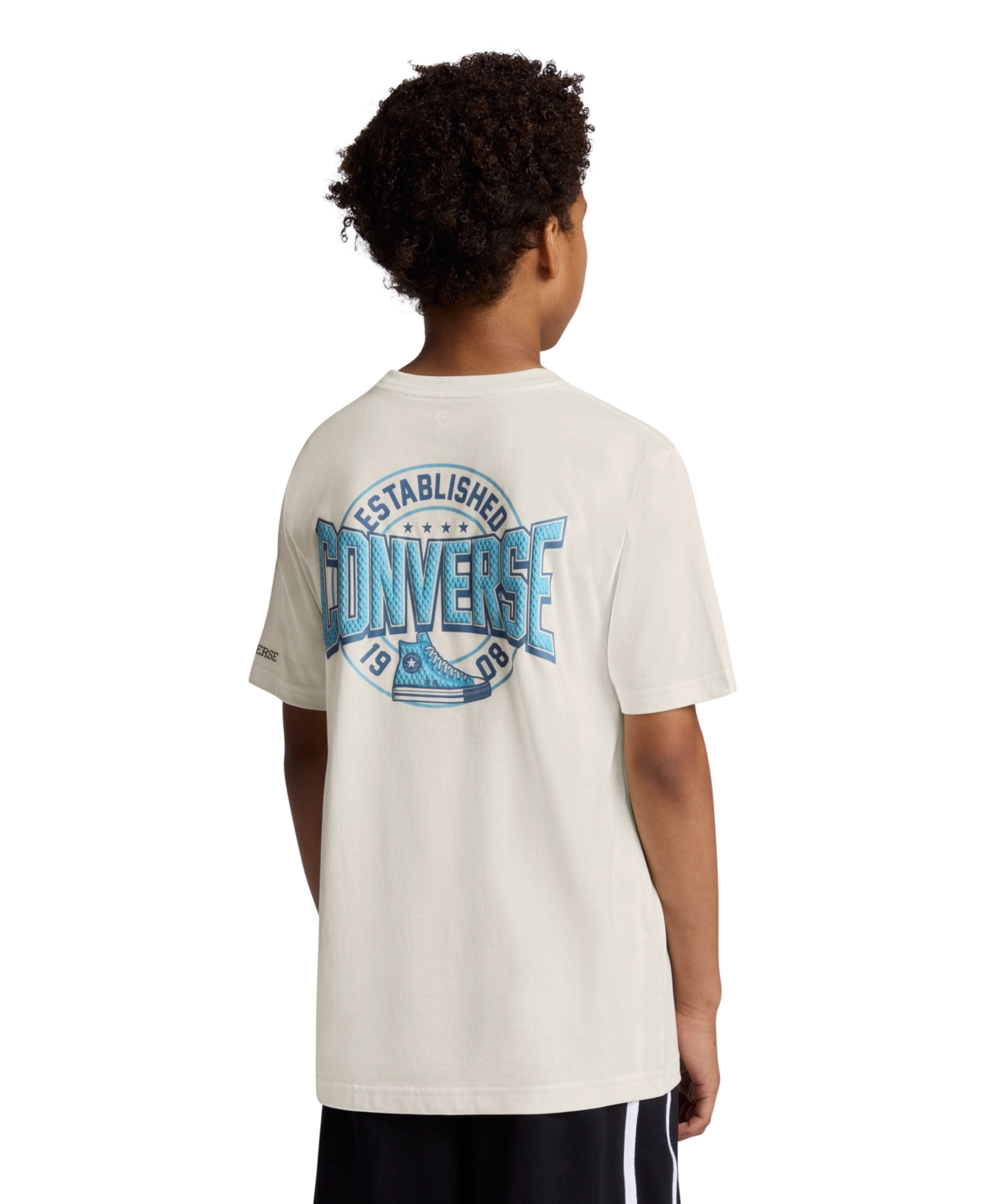 Click here for Converse Big Boys Old Sneaker Short Sleeve T-Shirt... prices