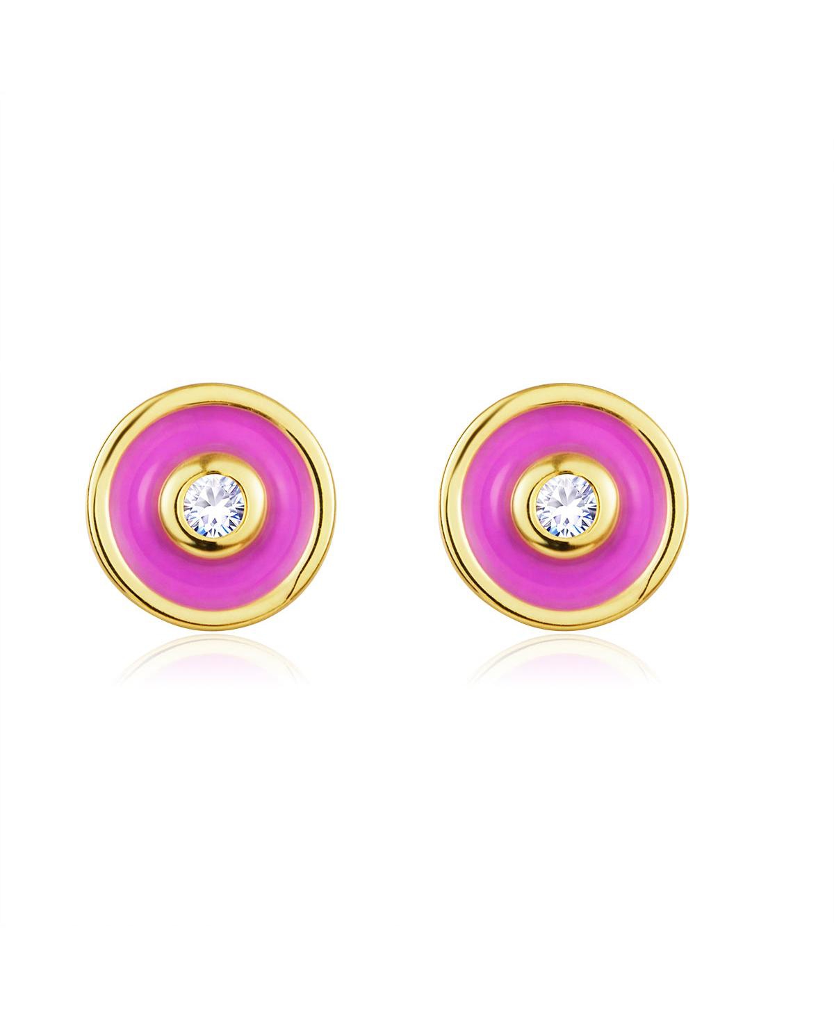 Click here for Anna Zuckerman Petit Bubble Earrings in Rose - Ros... prices
